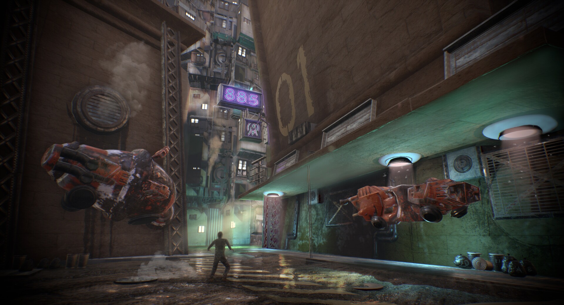 ArtStation - District 885 - The edge of darkness