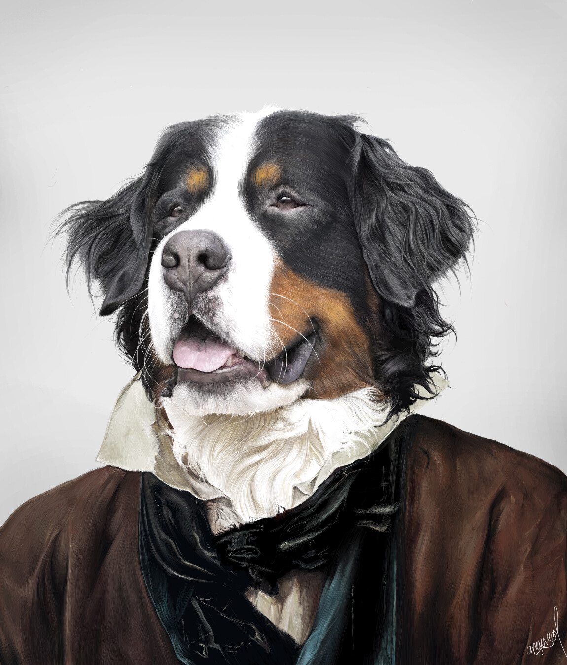 ArtStation - Intellectual dog