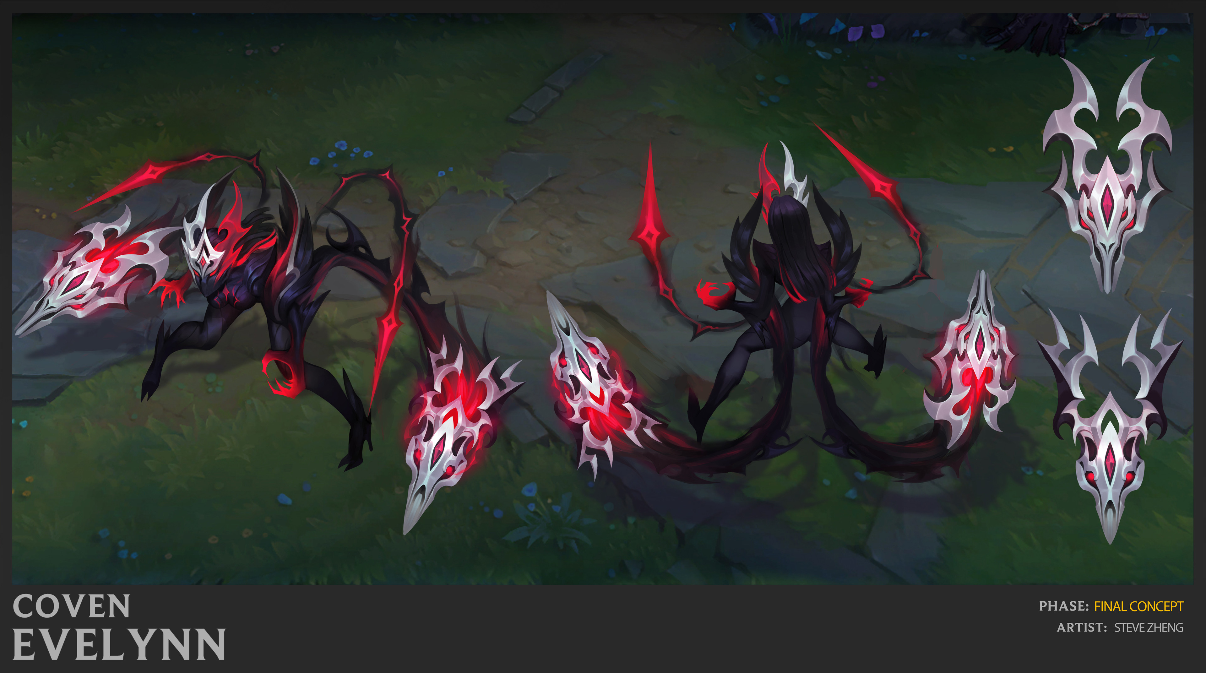Steve Zheng - Coven Evelynn Final concept
