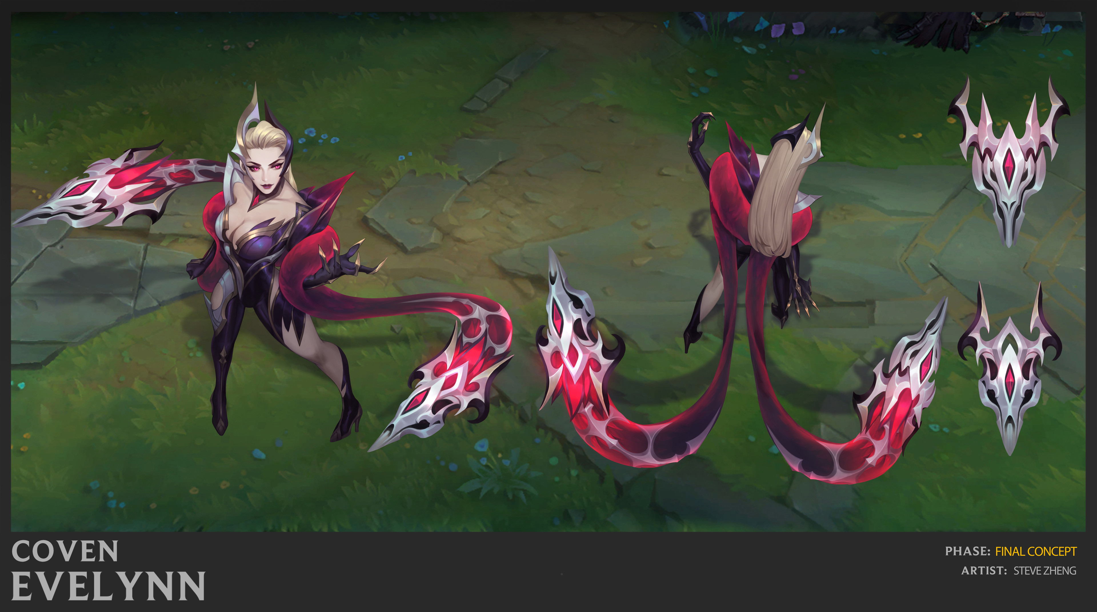 Steve Zheng - Coven Evelynn Final concept