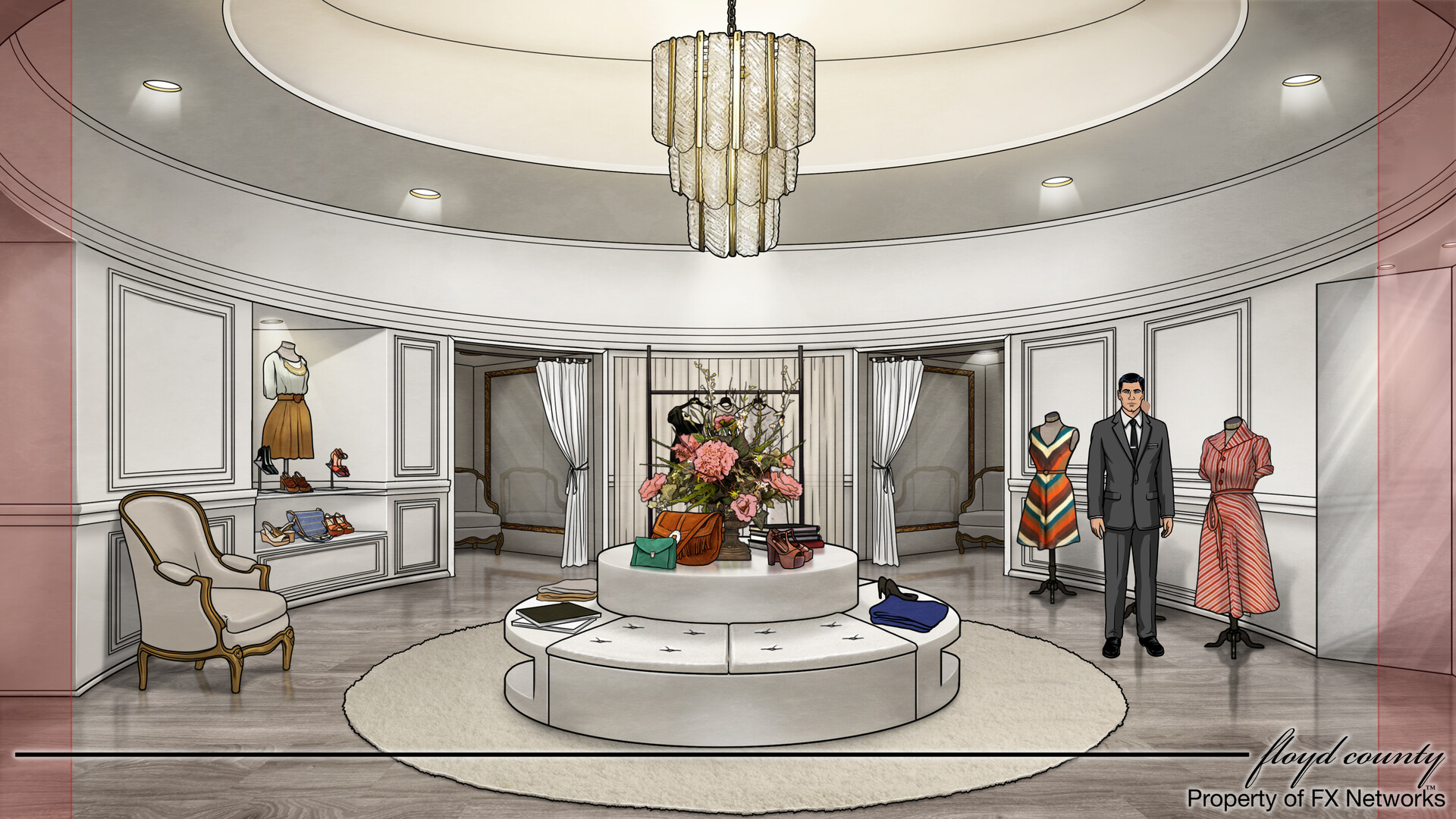 Shayla Hall - Archer Background art