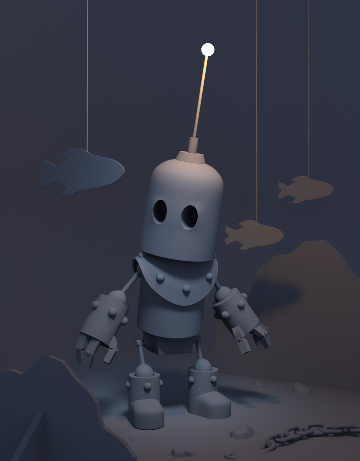 Gabriel Rodrigues - WIP - Full Fathom Five 3D