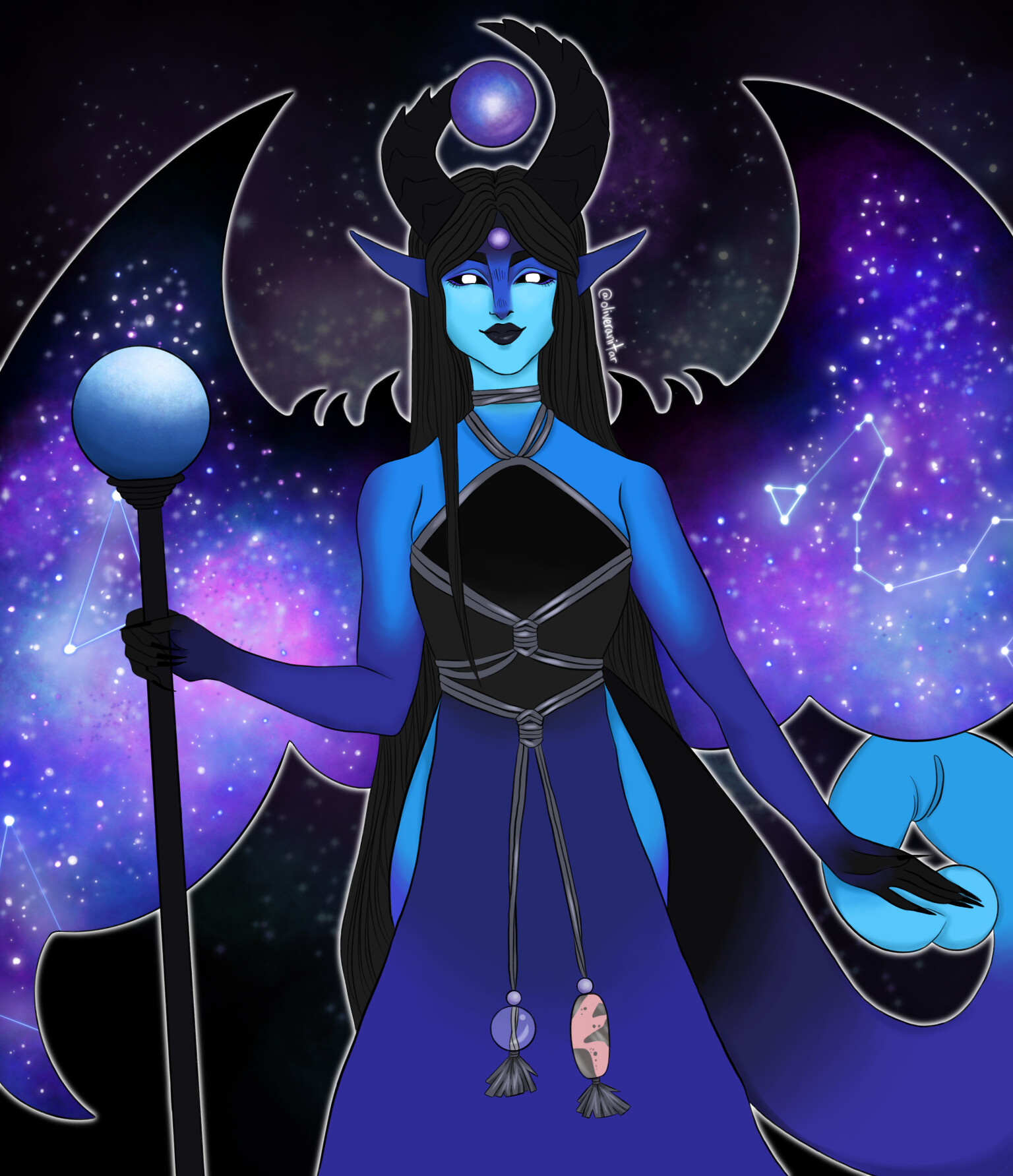 ArtStation - Dollightful's Nyx Fanart