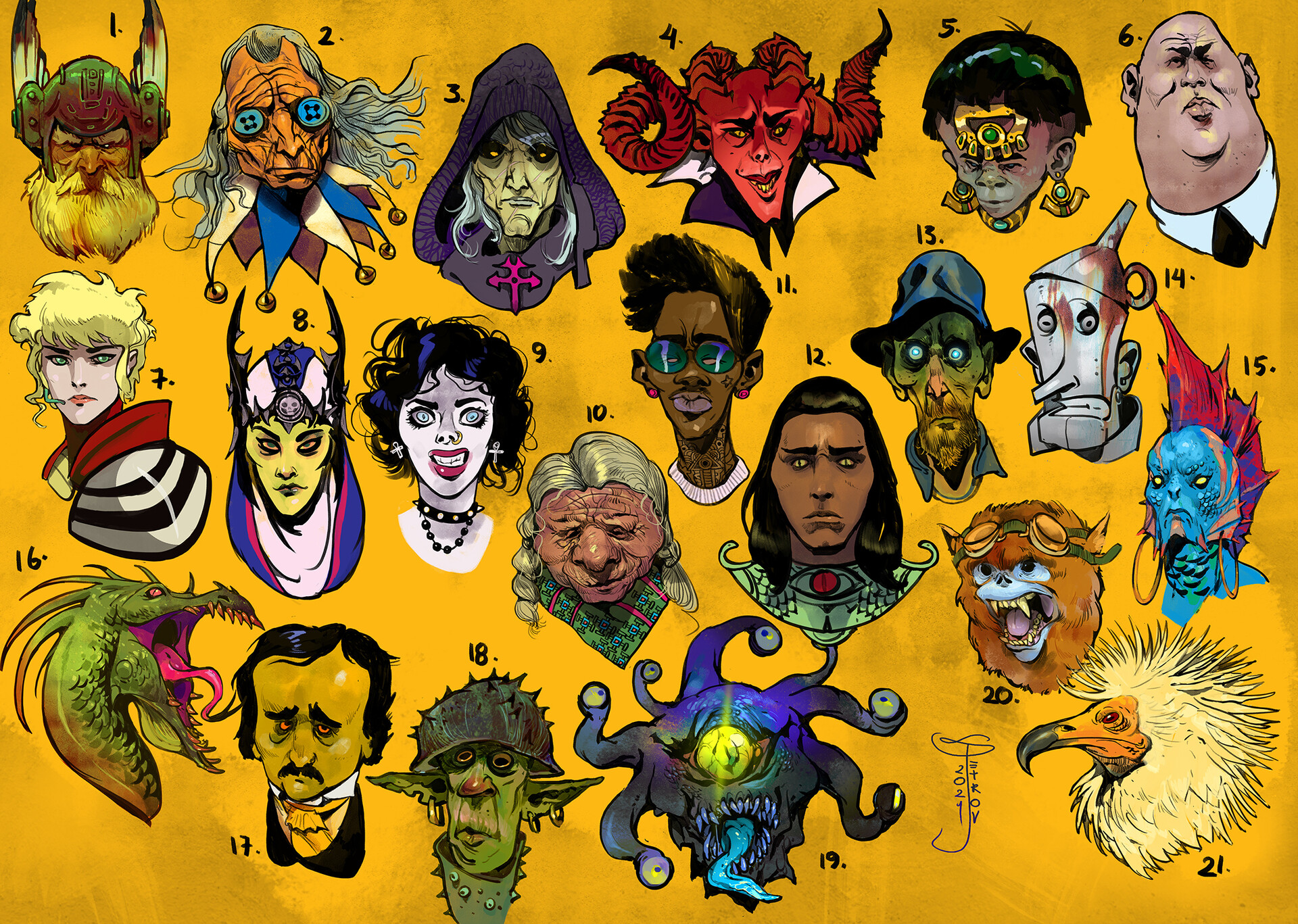 ArtStation - Random characters #3