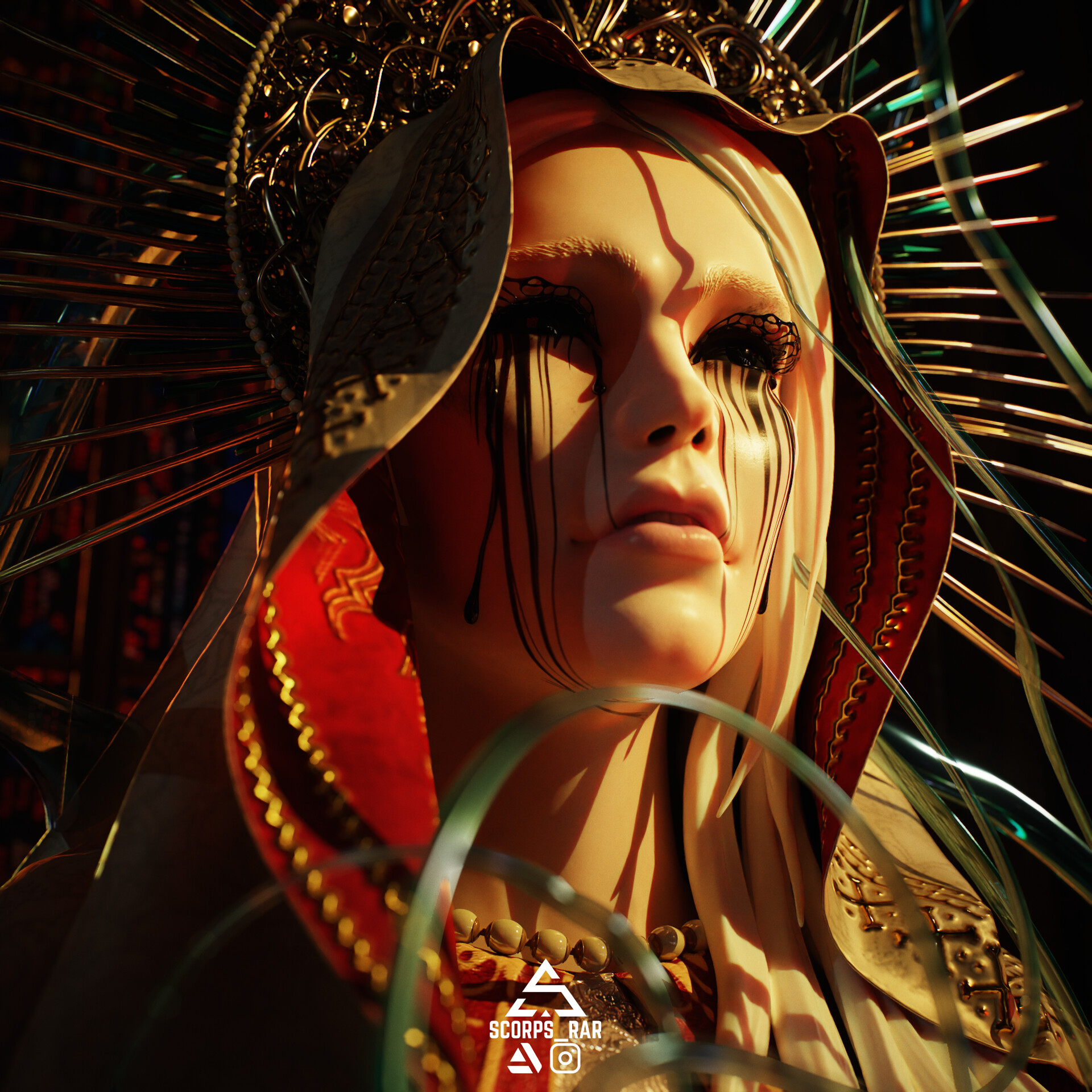 ArtStation - Demonic maiden