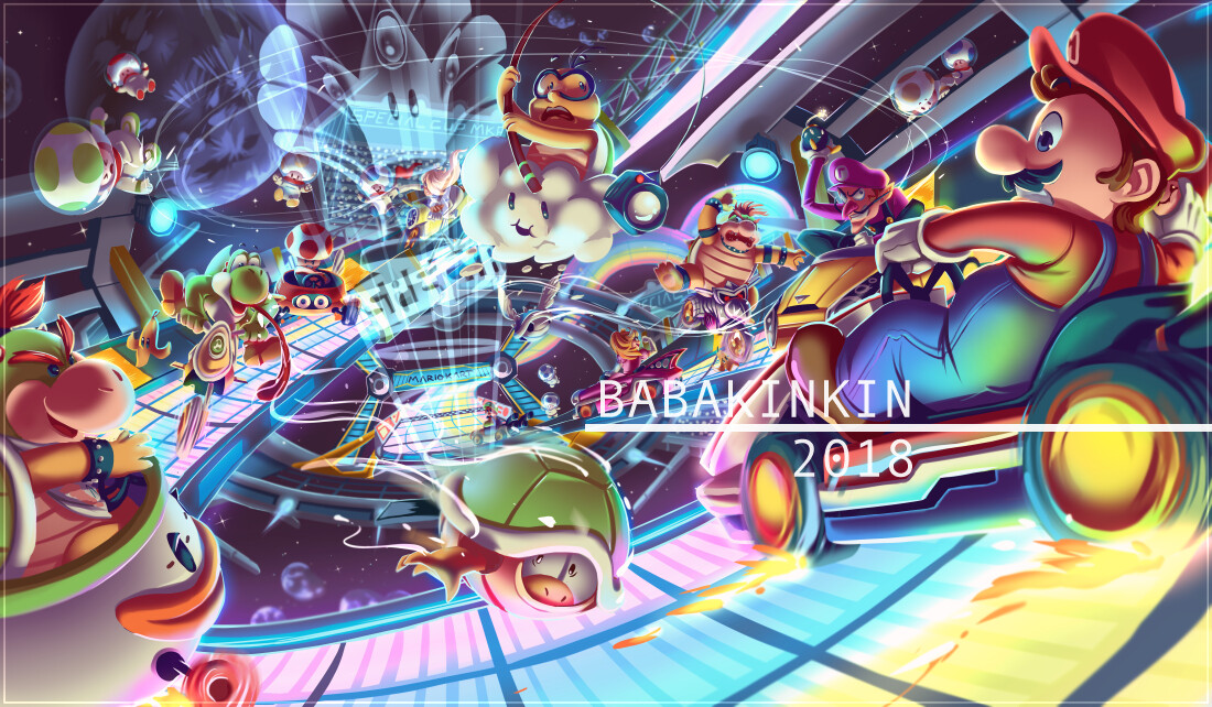 Mario Kart 8 Artwork