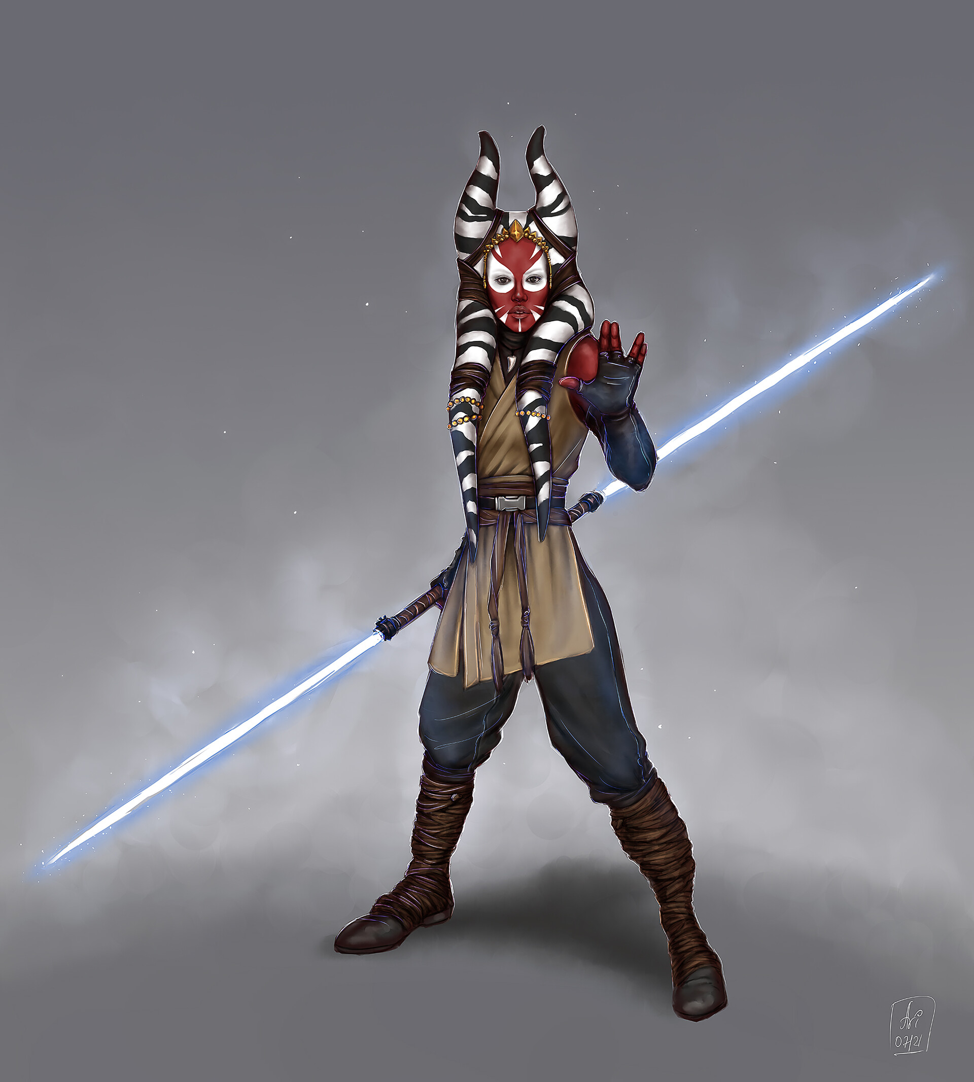 "HESKEL" Art by Honni David/Honnid - Character by Ofossart : ImaginaryJedi