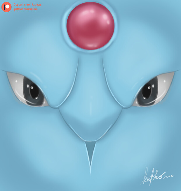 ArtStation - Tentacool (Pokemon)