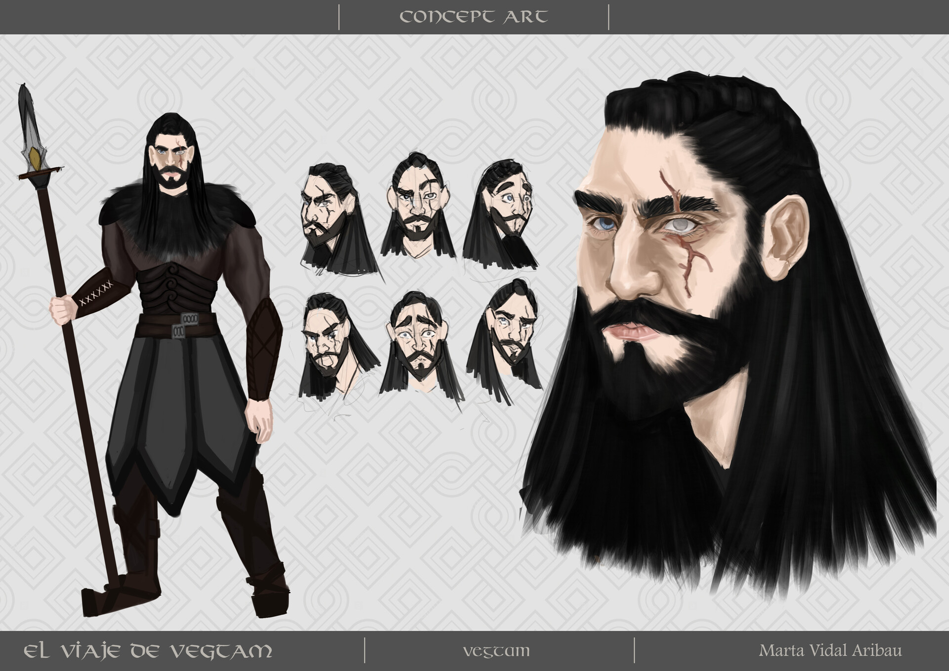 ArtStation - Vegtam | Main character | TFG