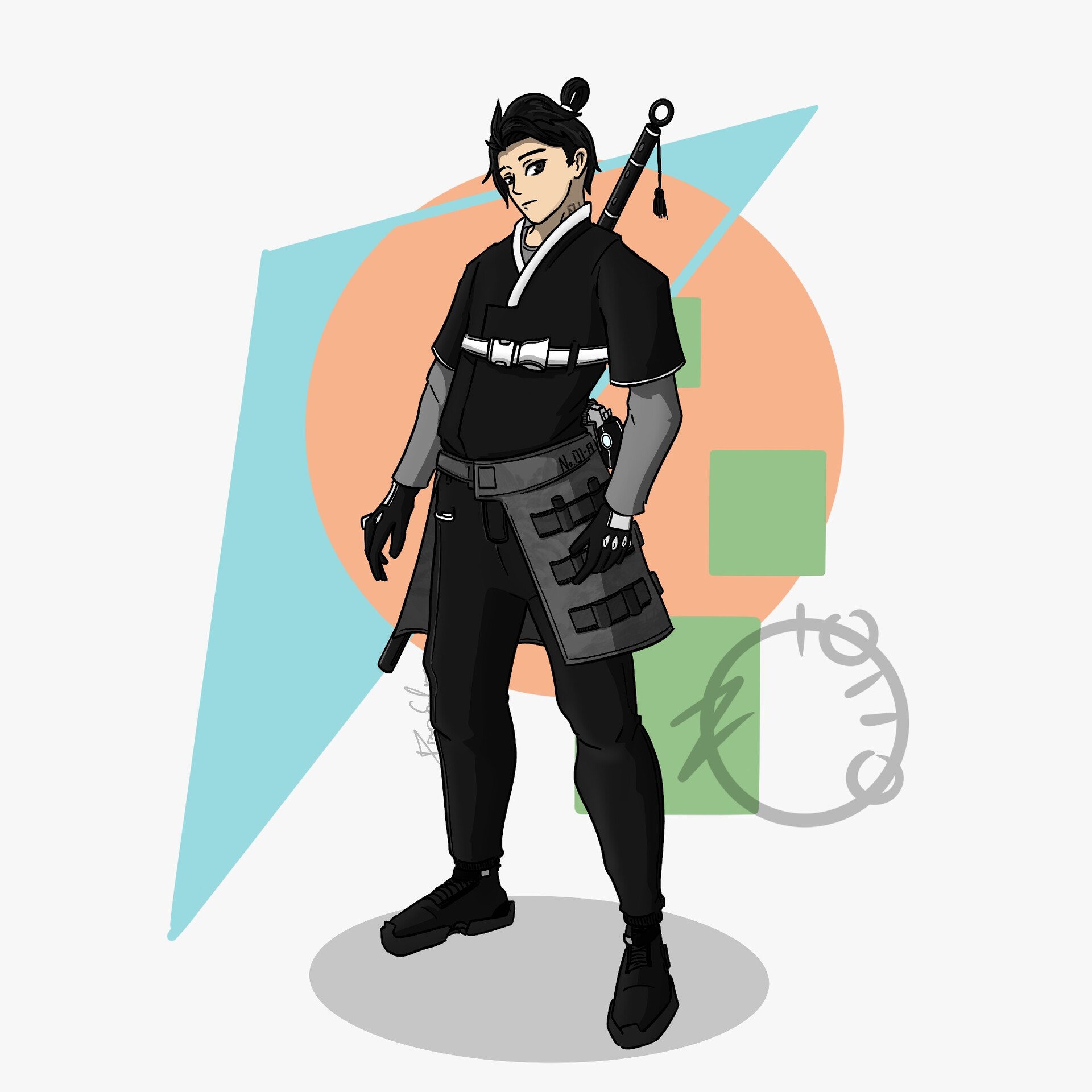 ArtStation - "Noir" Character Concept Art