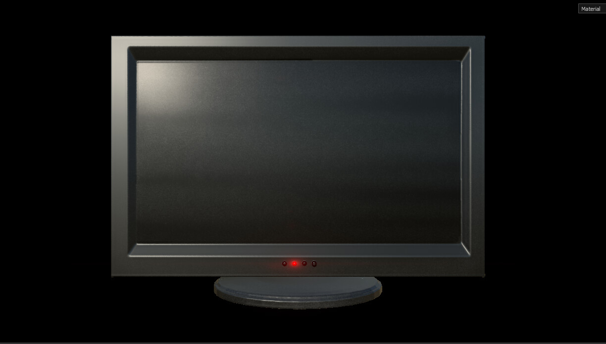ArtStation - Flatscreen Tv Prop