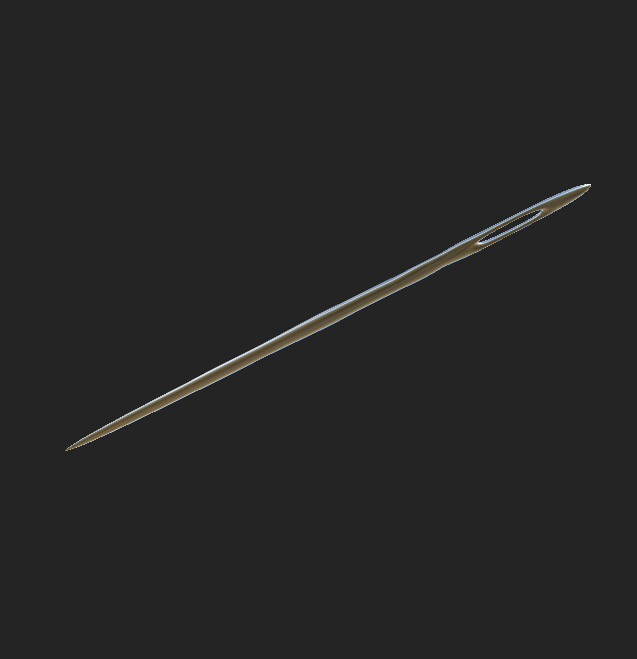 ArtStation - Metal Sewing Needle