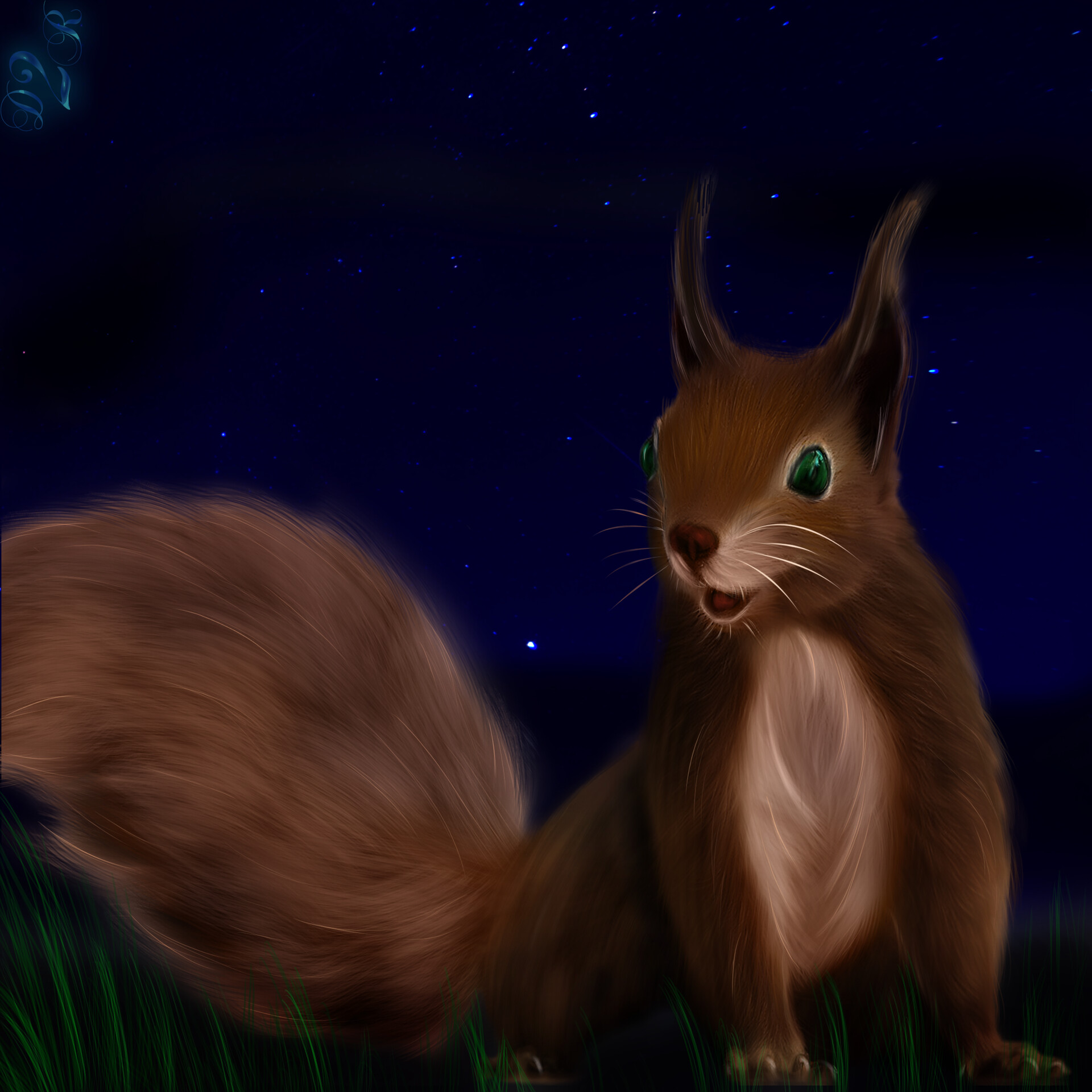 Dark Raven Dee - Story of one Squirrel