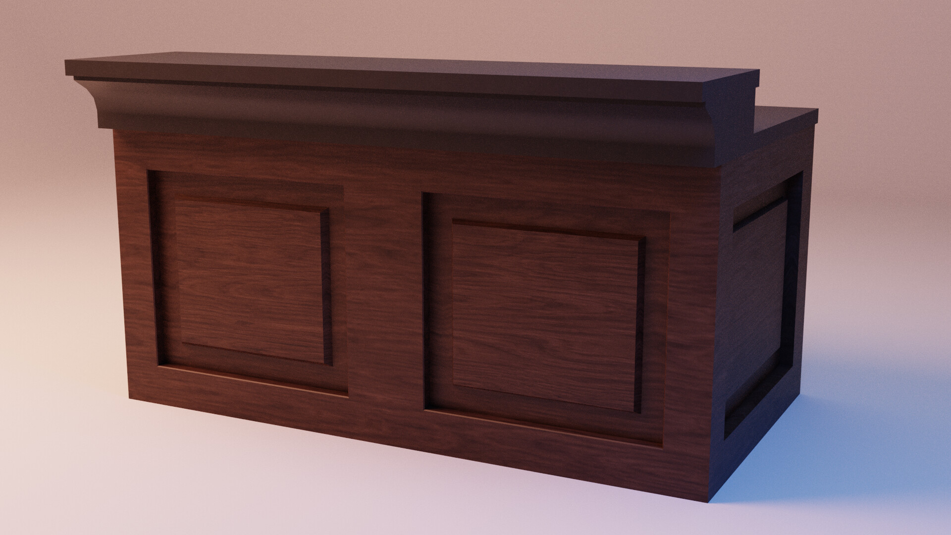 ArtStation - Modular Bar Counters