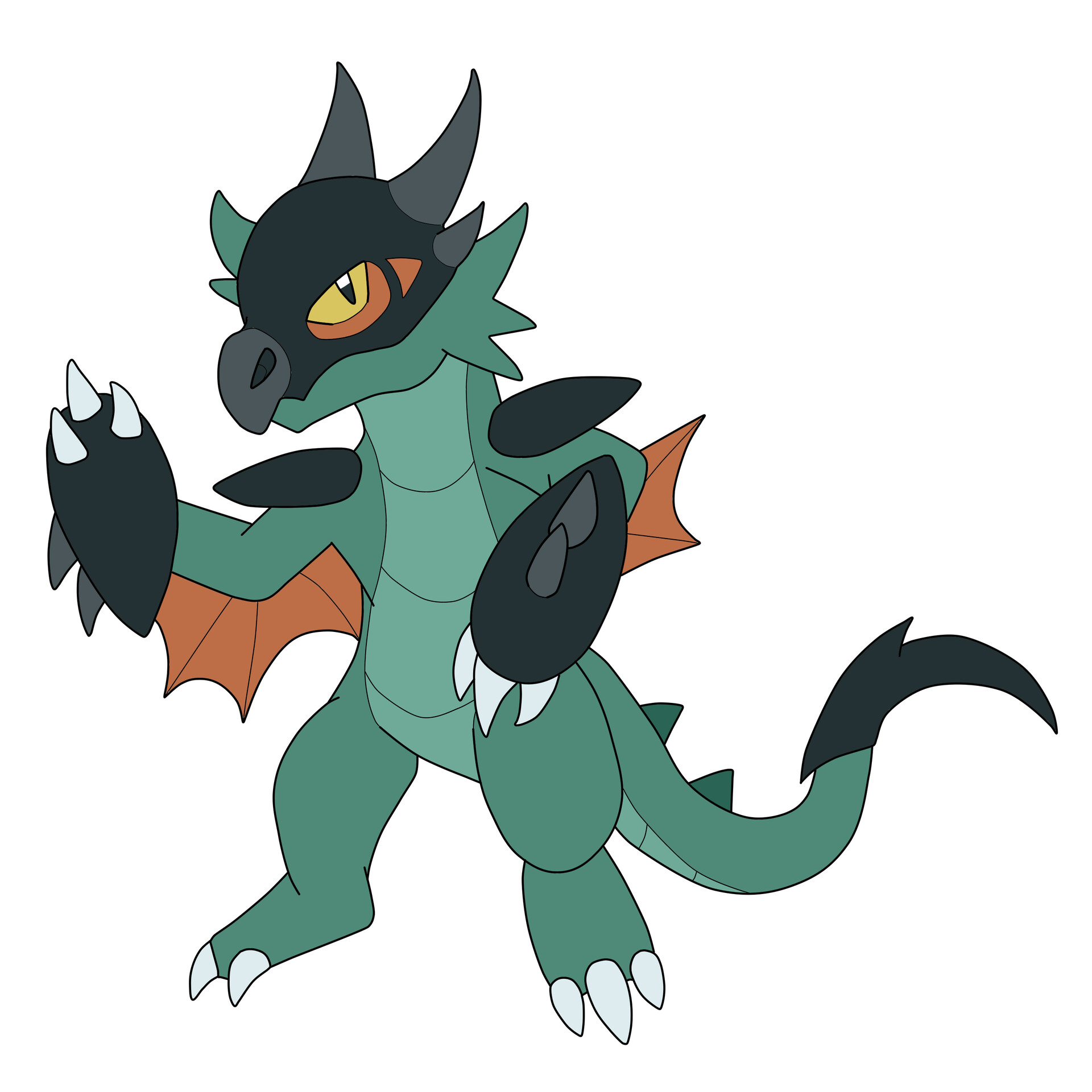 ArtStation - Warvern - Fakemon Concept