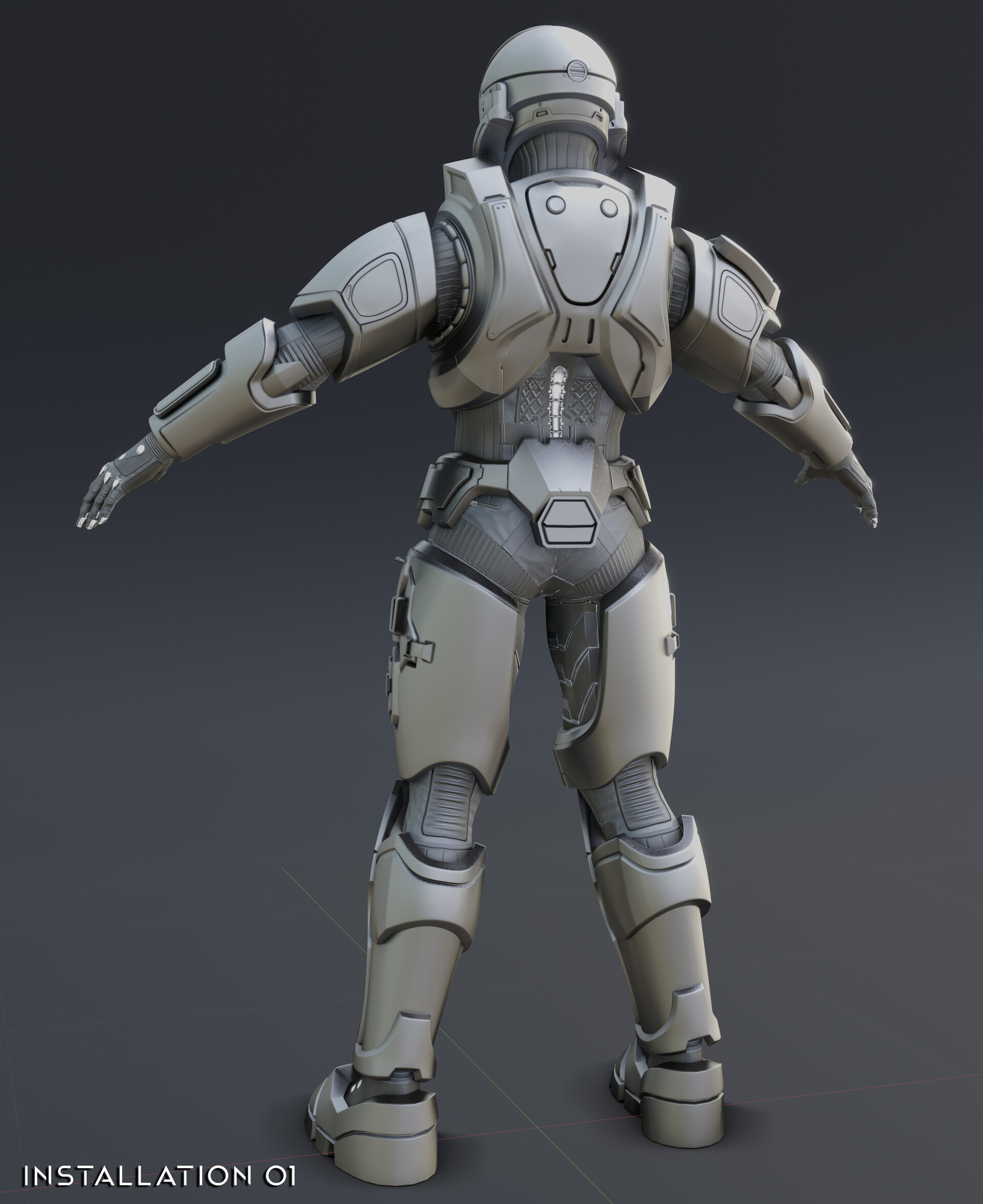 Talon Grijalva - EVA Armor