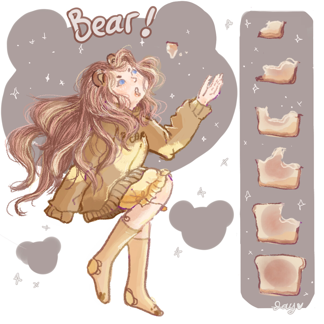 ArtStation - 🐻[ Bear Bread ]🍞