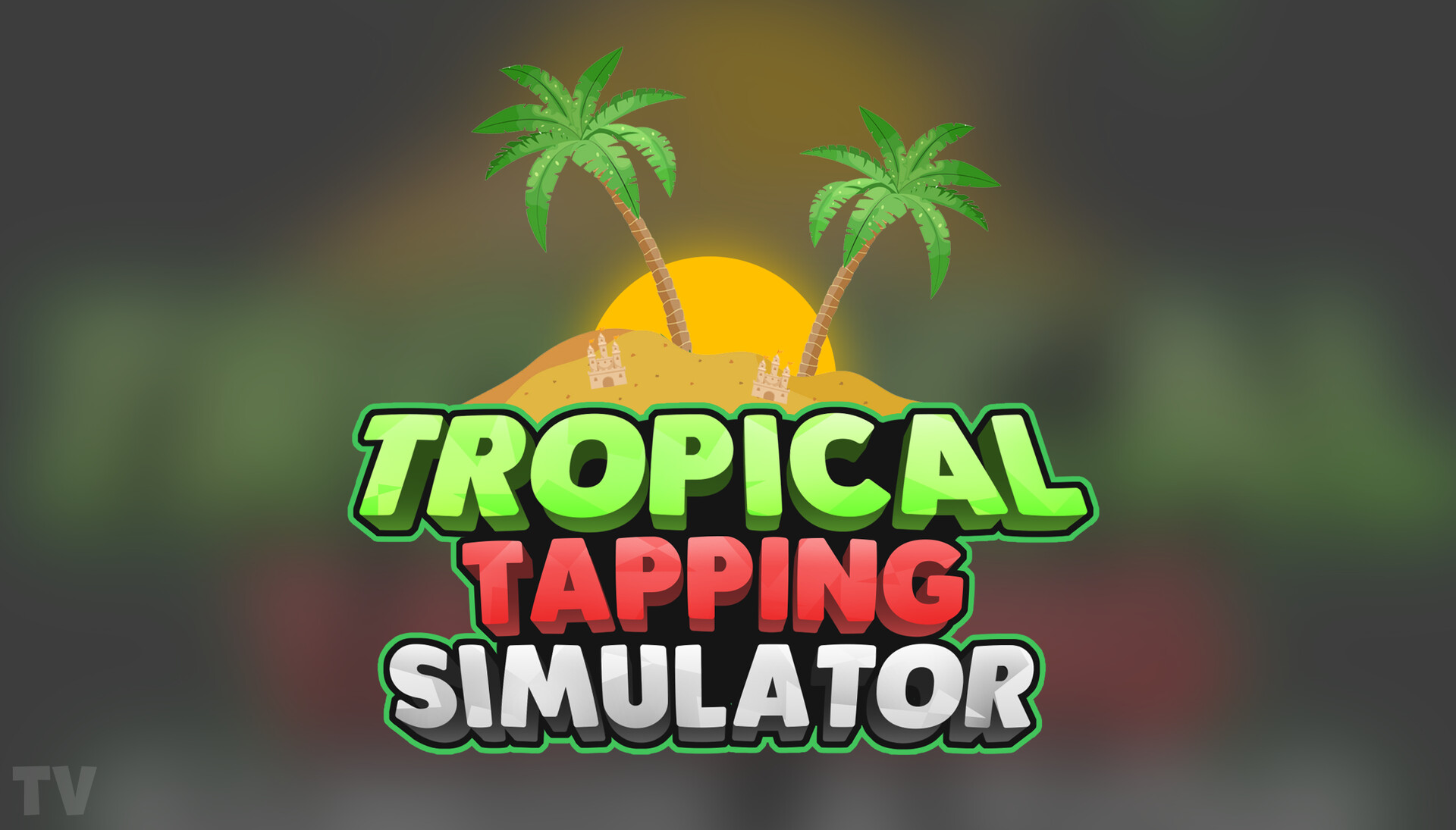 ArtStation - Tropical Tapping Simulator Logo.