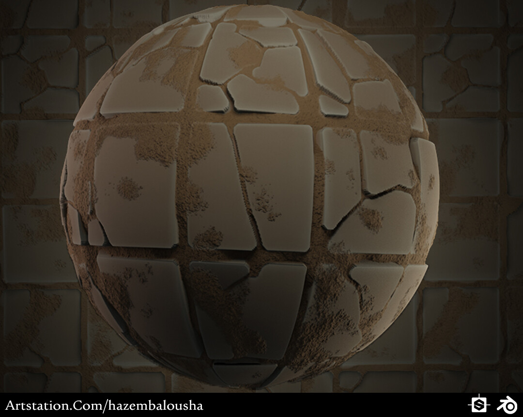 ArtStation - Stylized stone floor