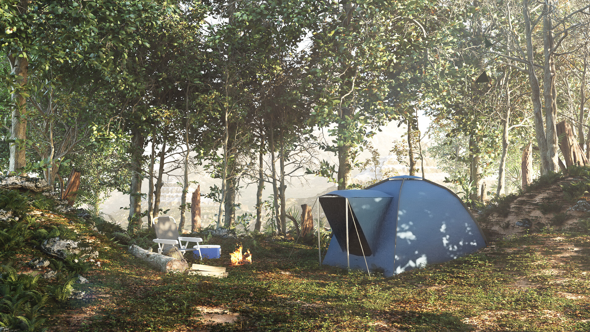 ArtStation - Camp Site