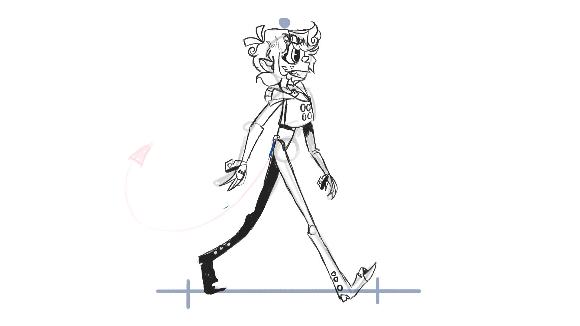 walking animation frames gif