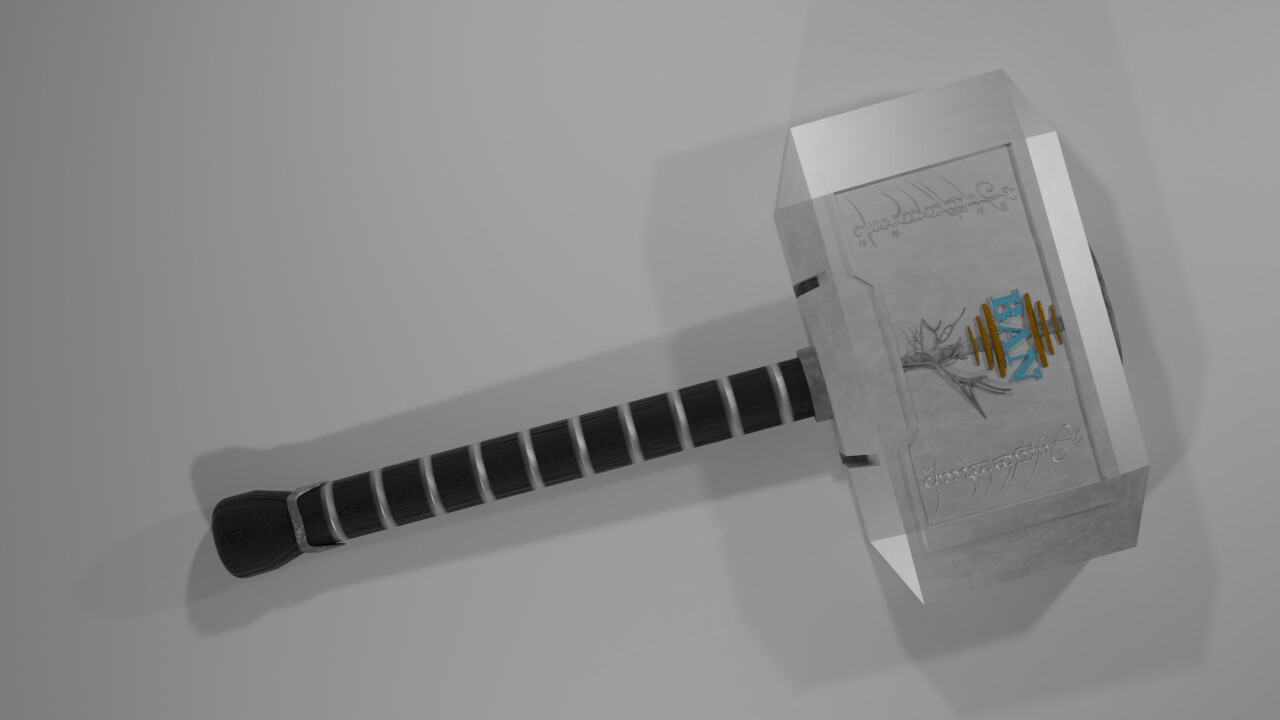 ArtStation - Ban hammer