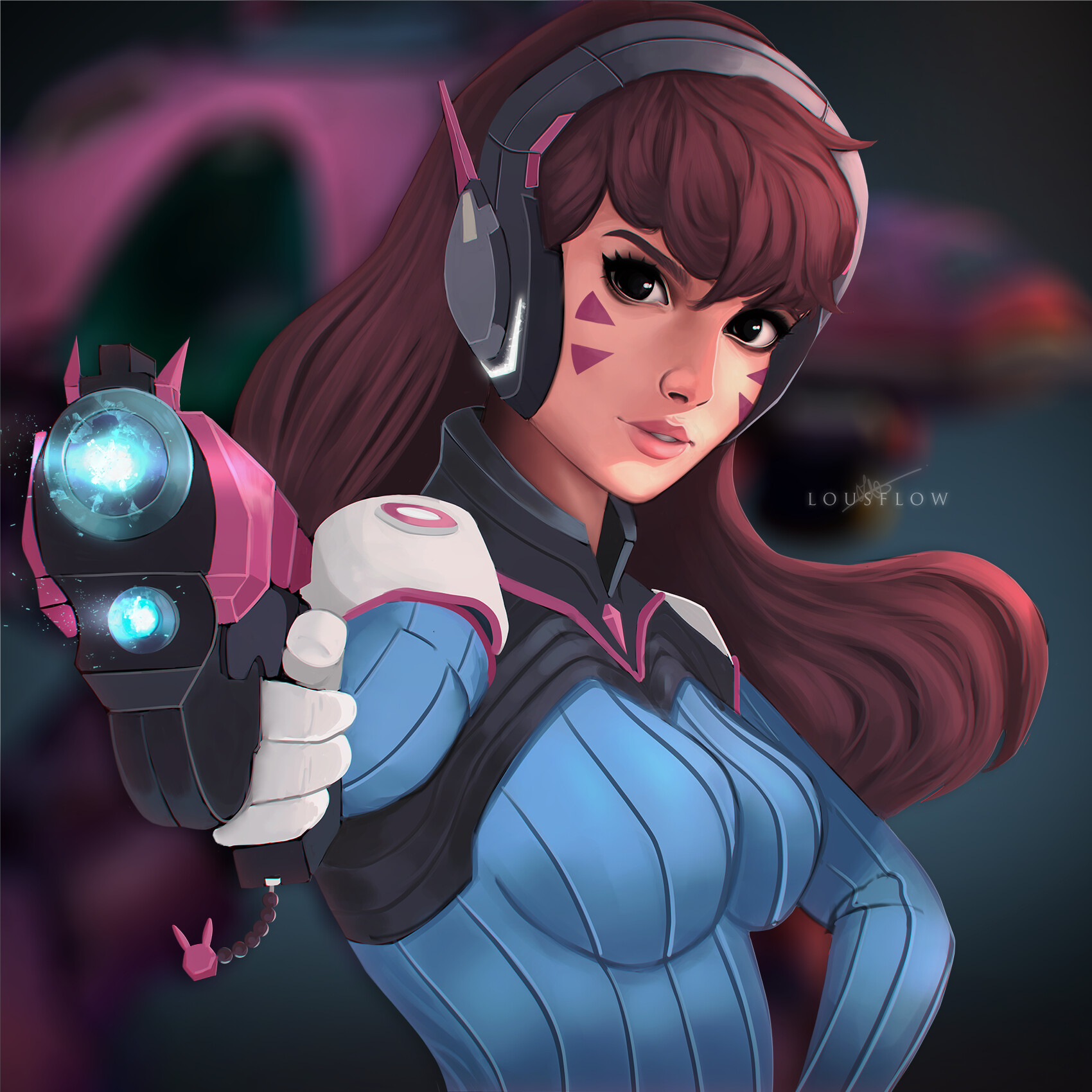 ArtStation - D.Va Fanart