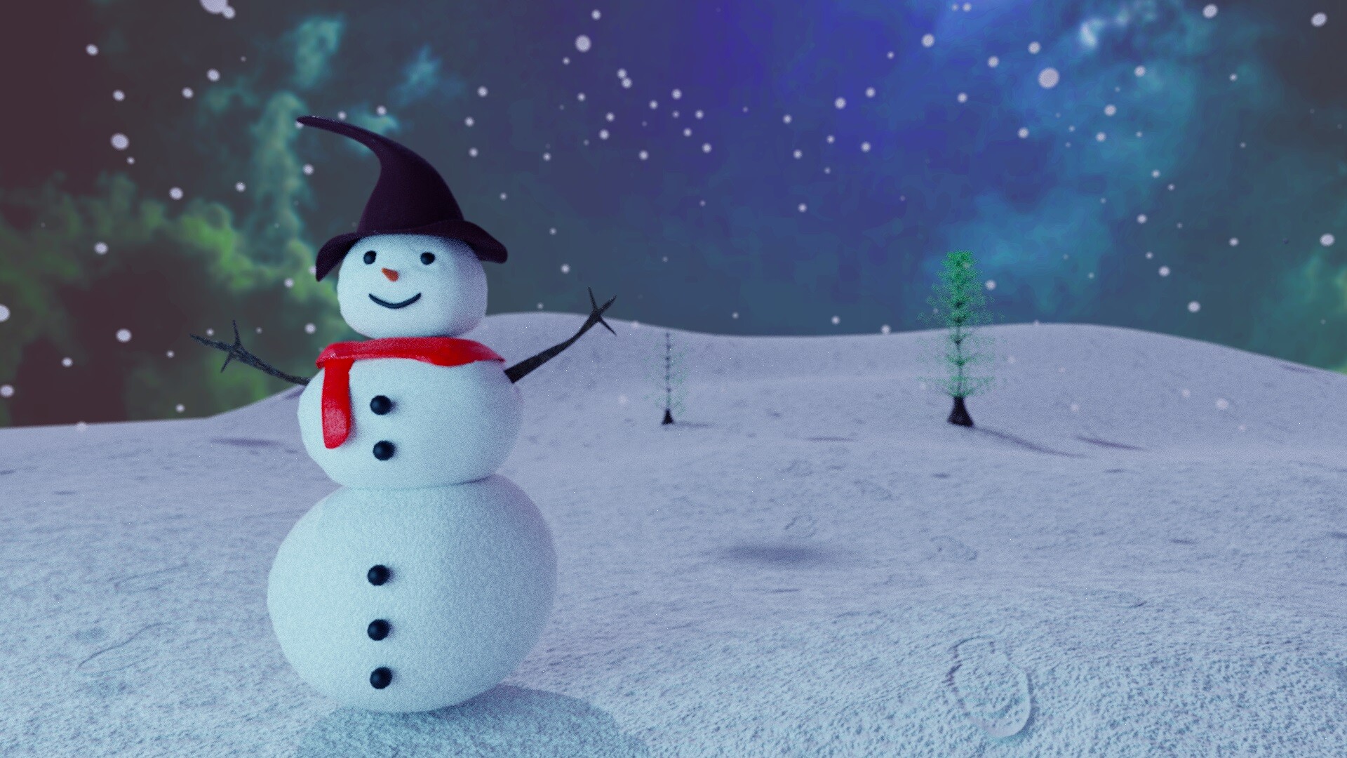 ArtStation - 05 SNOW MAN