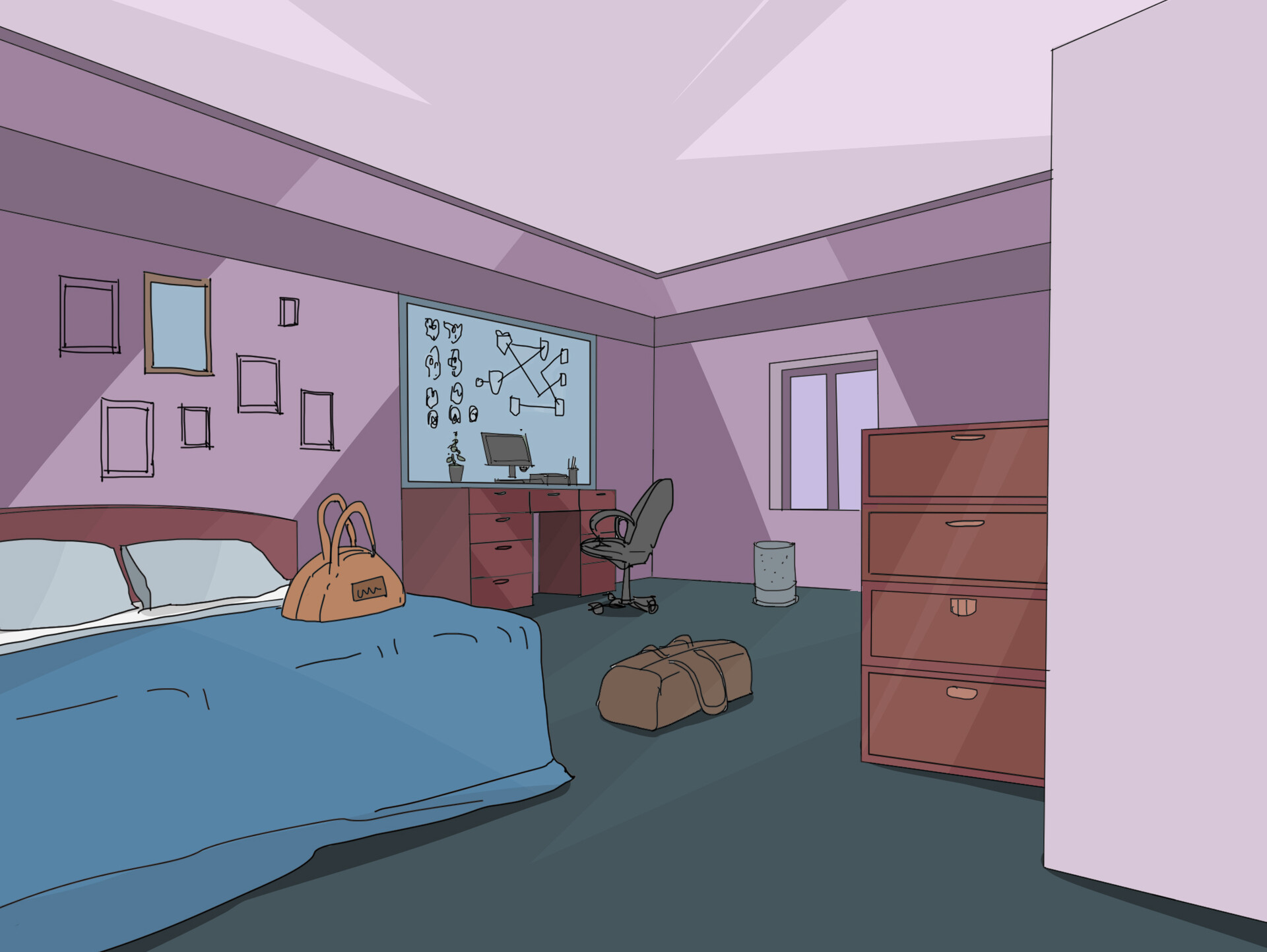 ArtStation - bg design