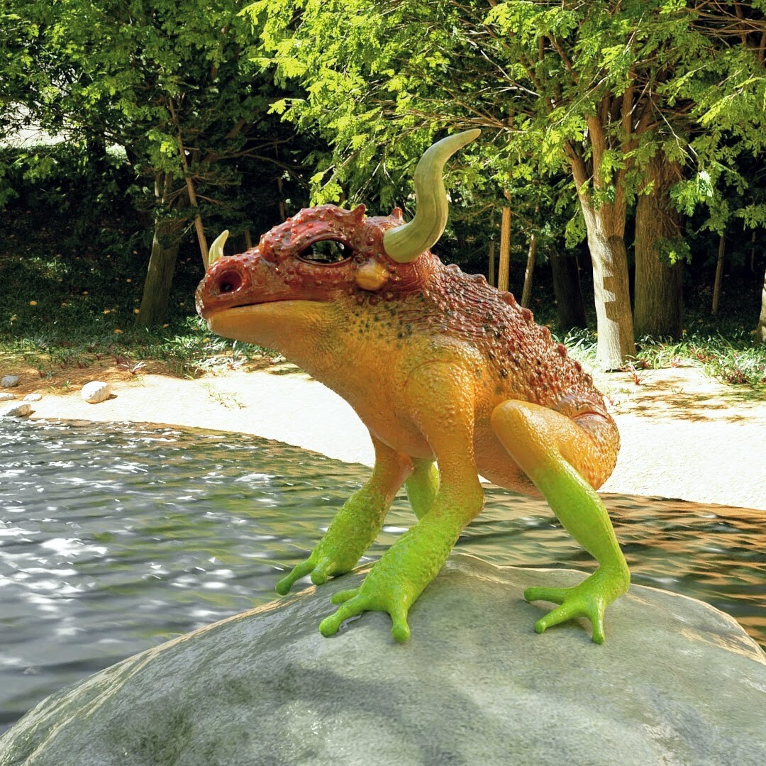 ArtStation - Bull Frog