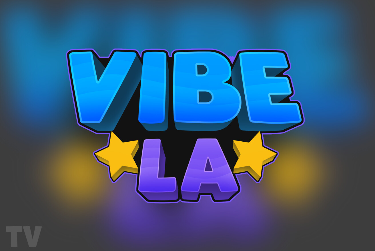 ArtStation - Vibe LA Logo.