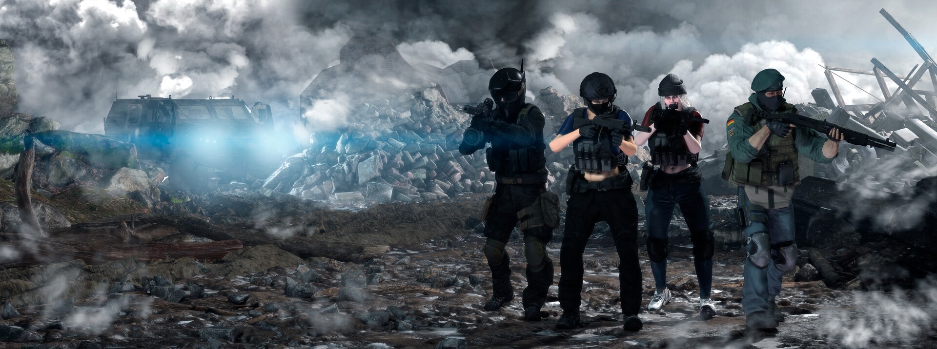 ArtStation - Welcome to the Warzone