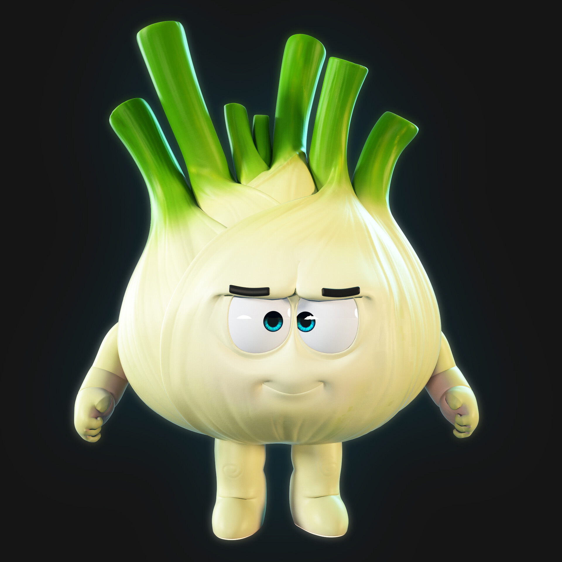 ArtStation - Fennel character