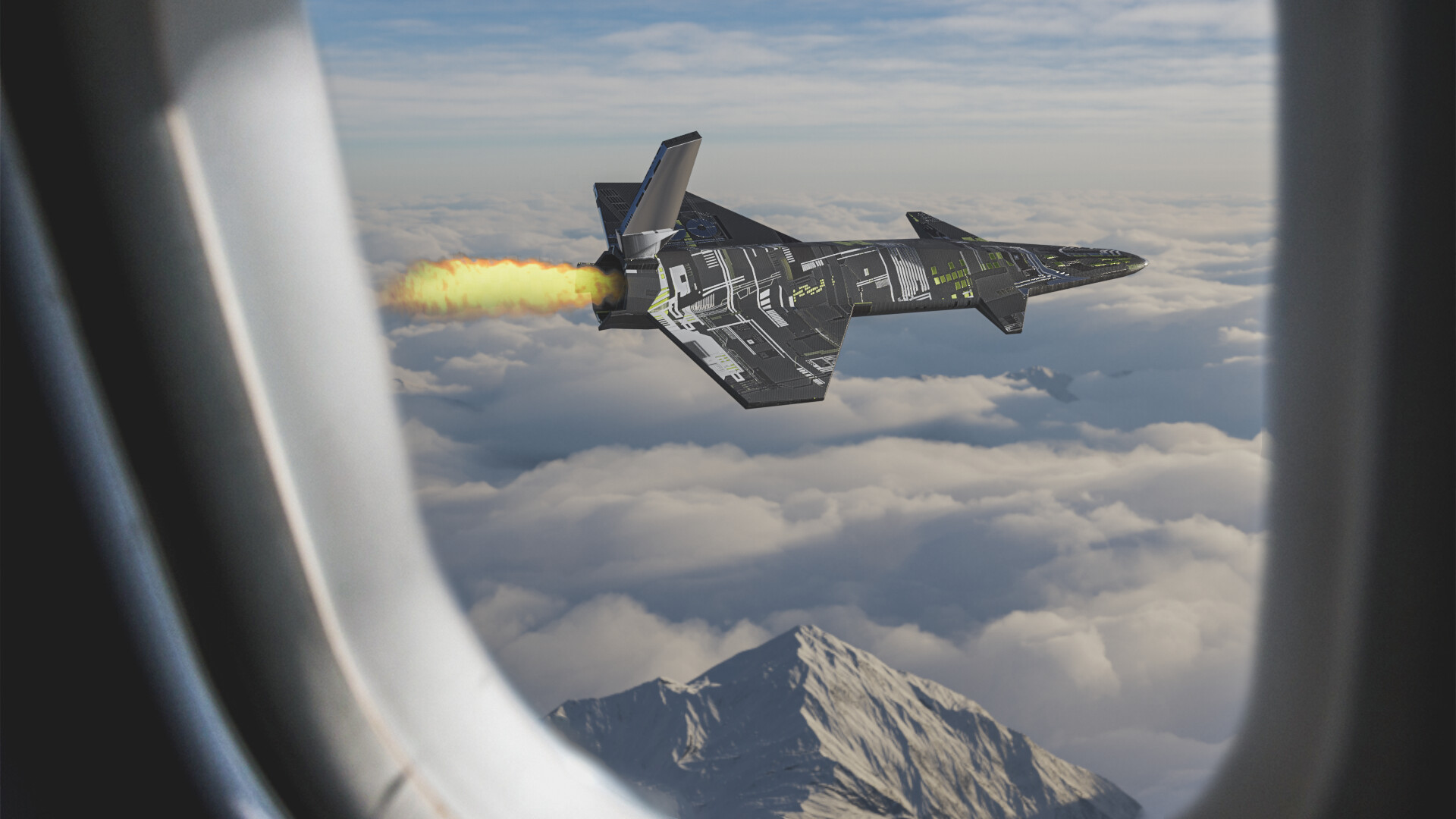 ArtStation - A Jet Scene For Practice