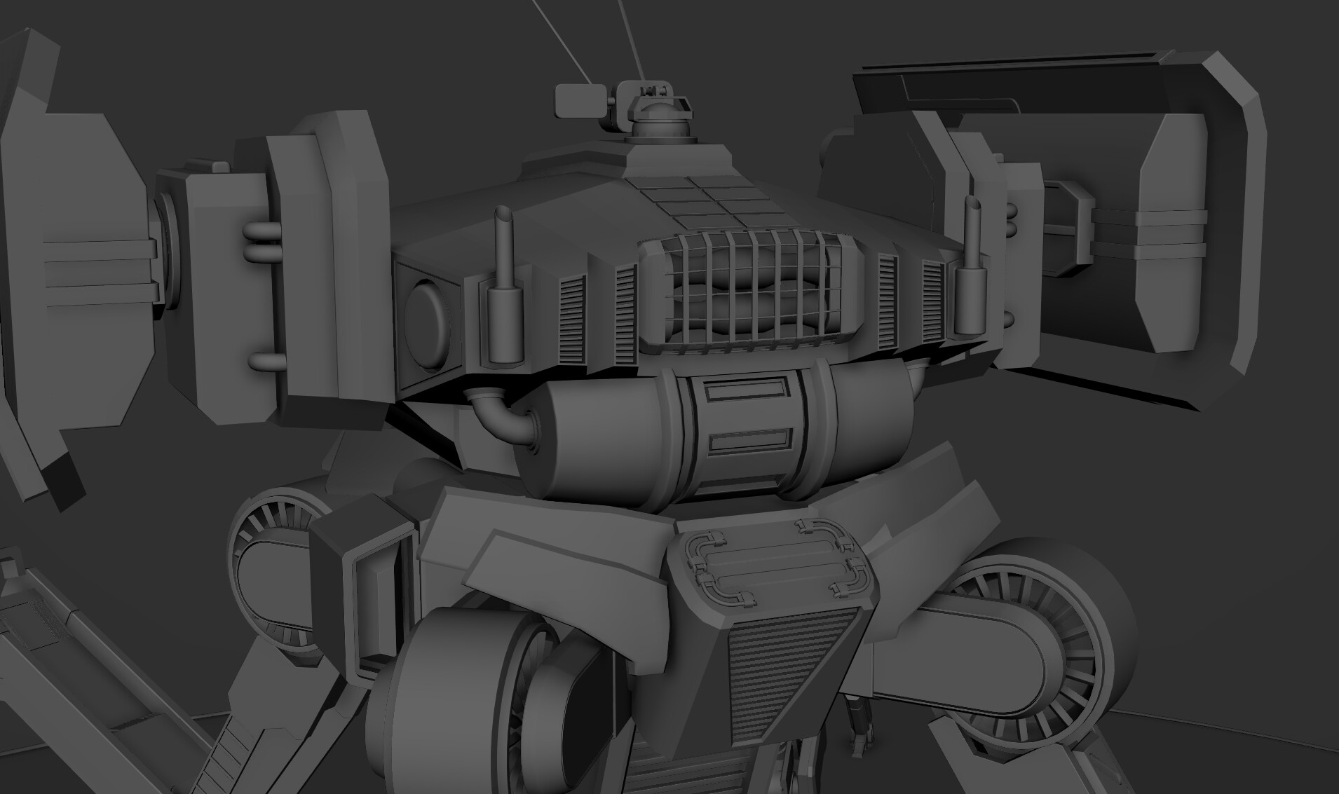 Thomas - Revenant Drone from BattleTech [WIP]