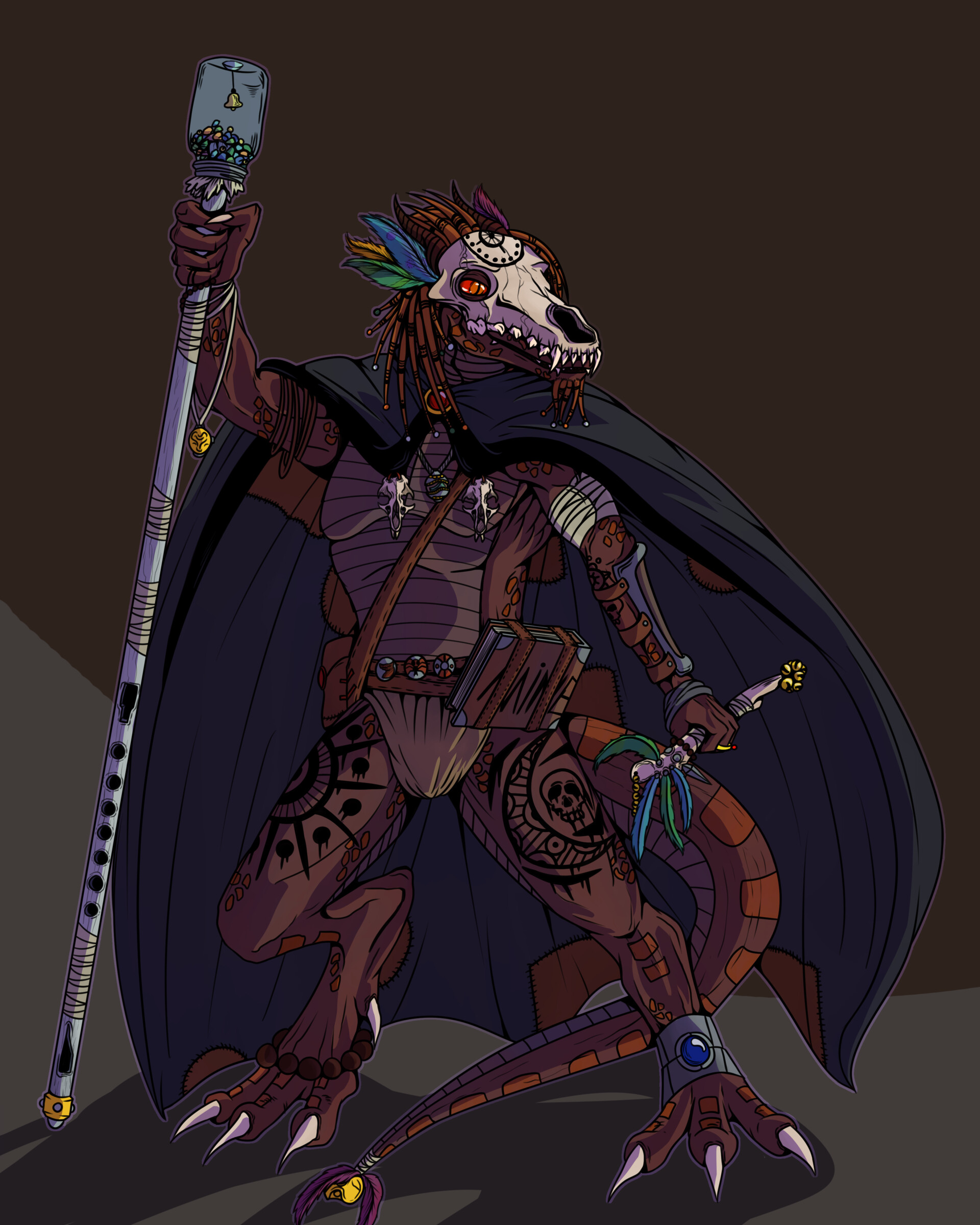 ArtStation - Kobold Necromancer