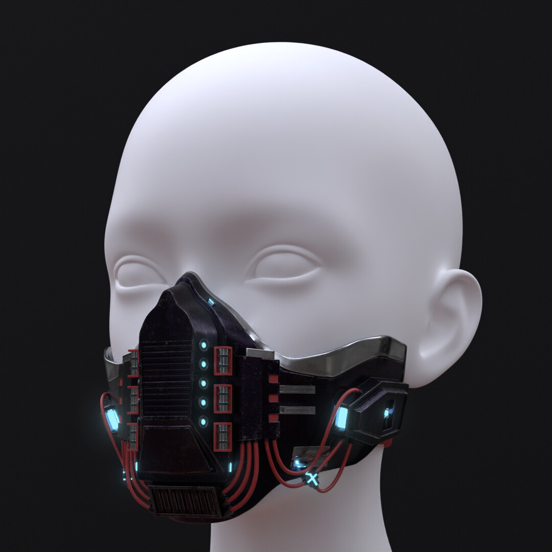 ArtStation - Sci Fi Mask