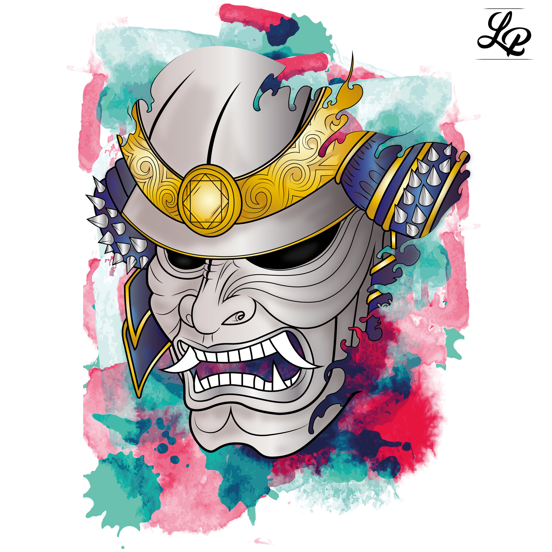 ArtStation - The Samurai Mask