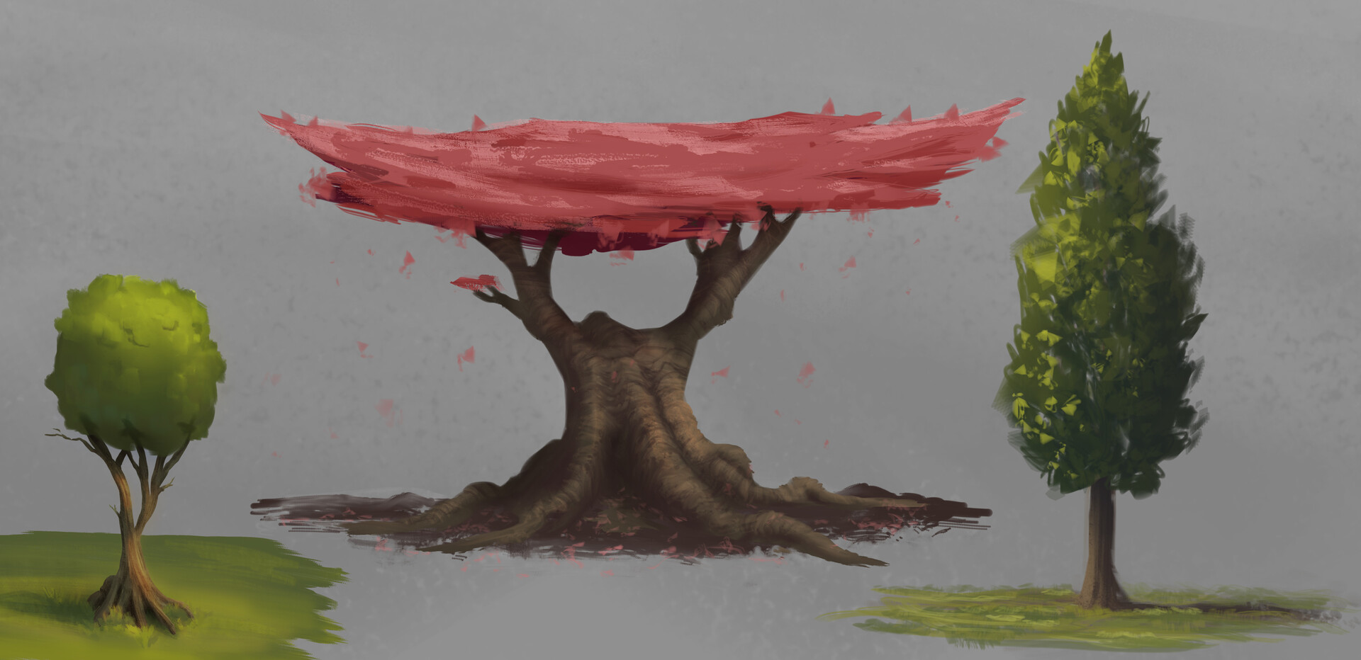 ArtStation - Tree Style Study