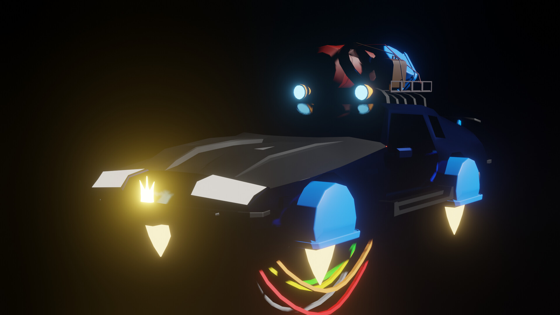 ArtStation - Poly Car