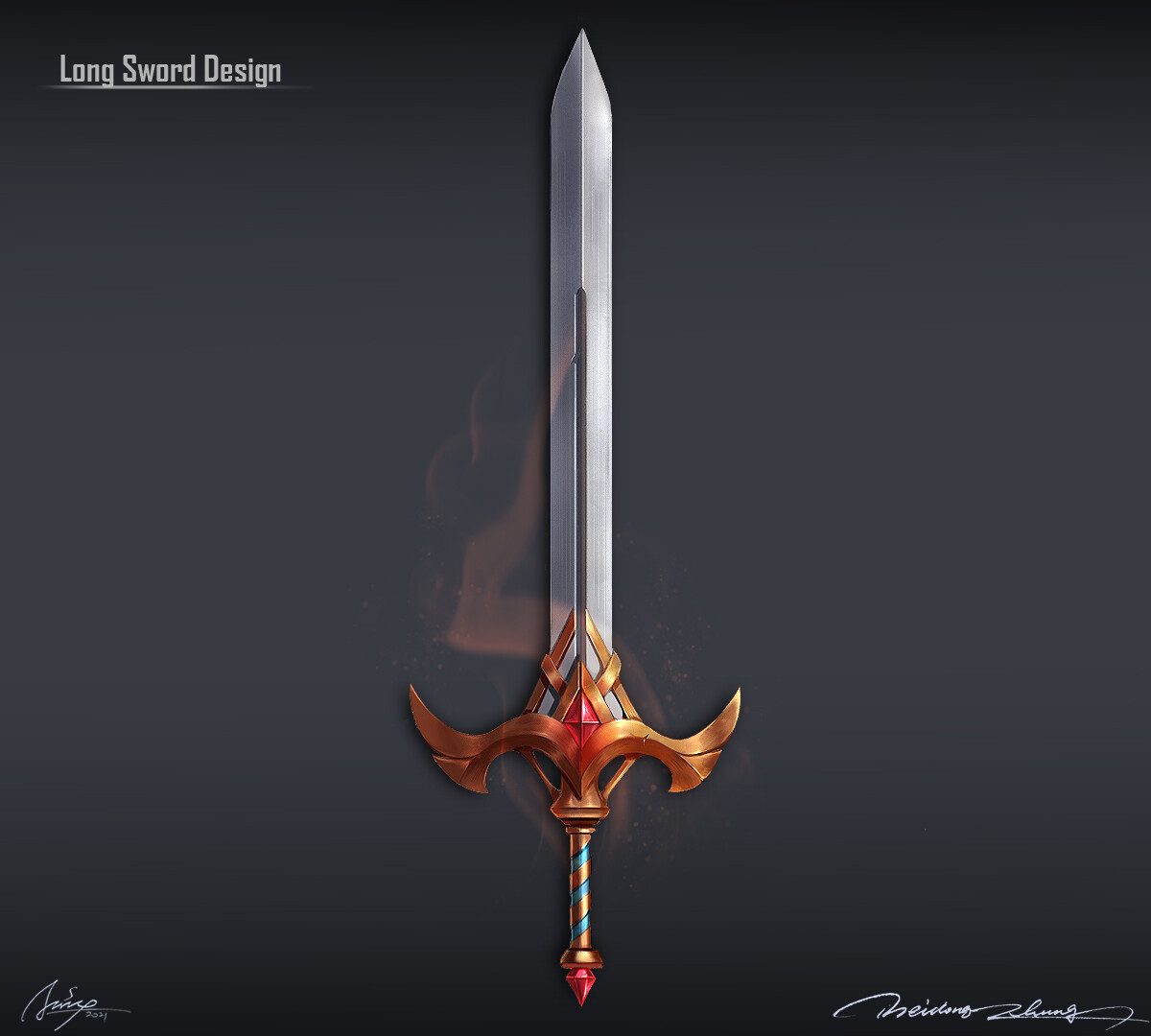 ArtStation - 【Original Design】-Long Sword Design
