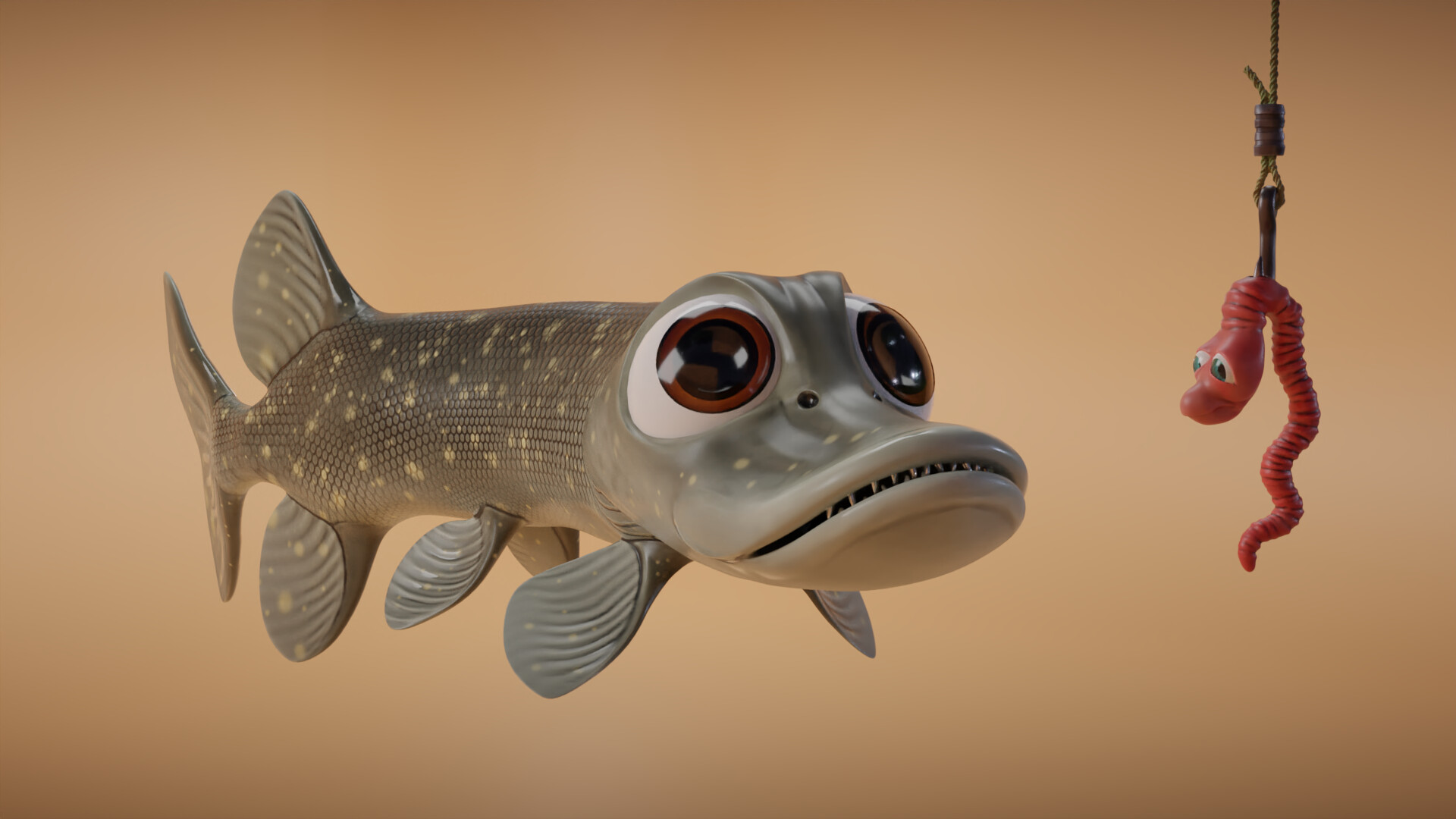 ArtStation - Baby pike