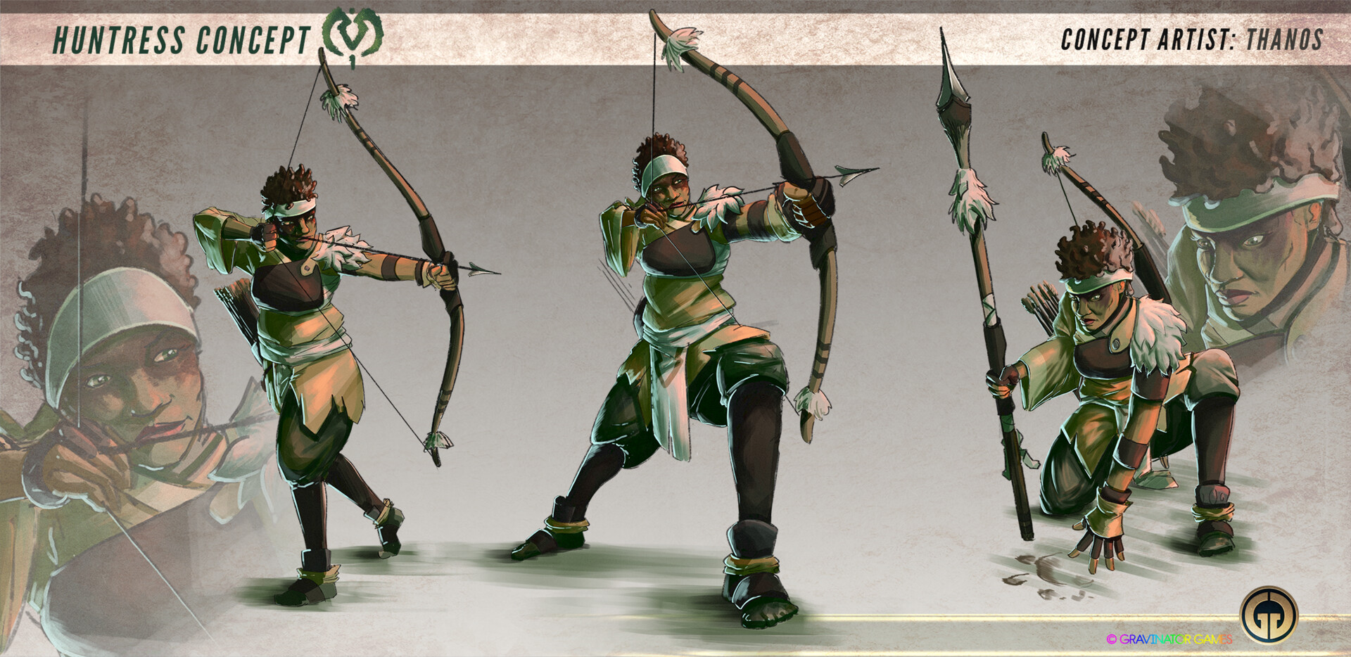 ArtStation - Huntress Concept