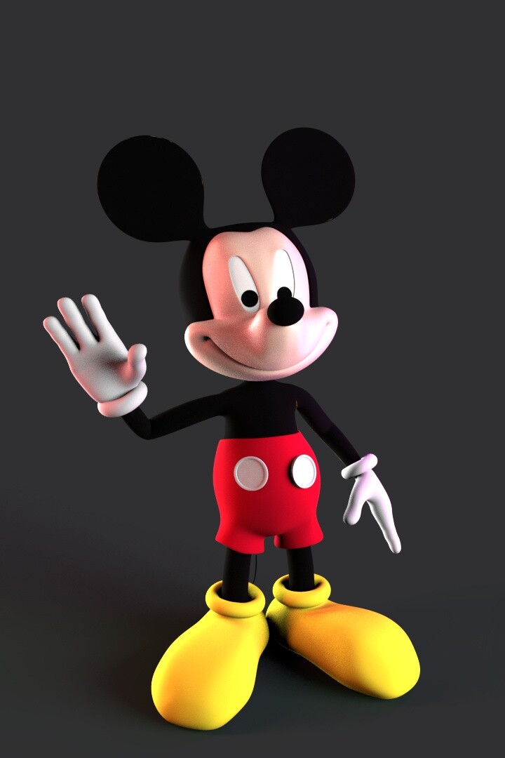 Sanith Mc - Mickey mouse 3D model