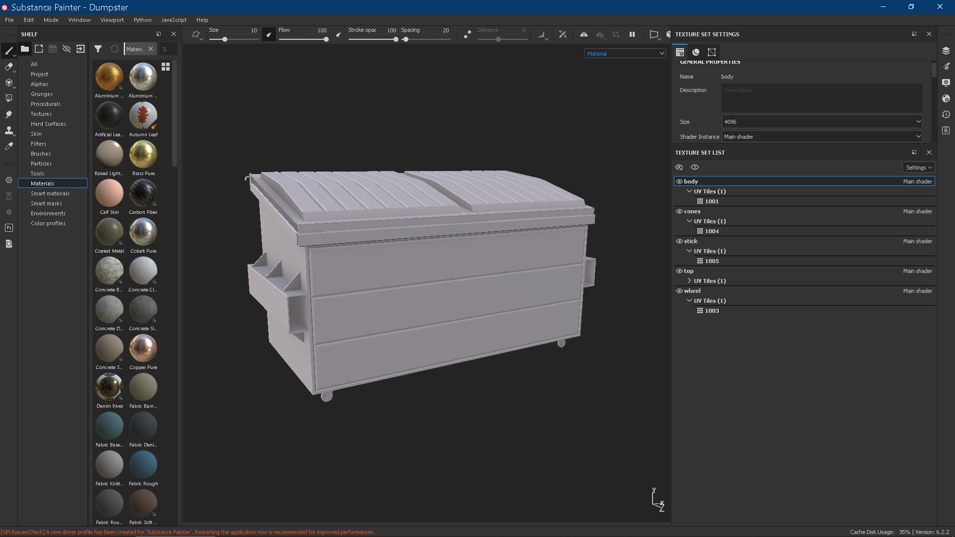 Arya kk - Texturing Work