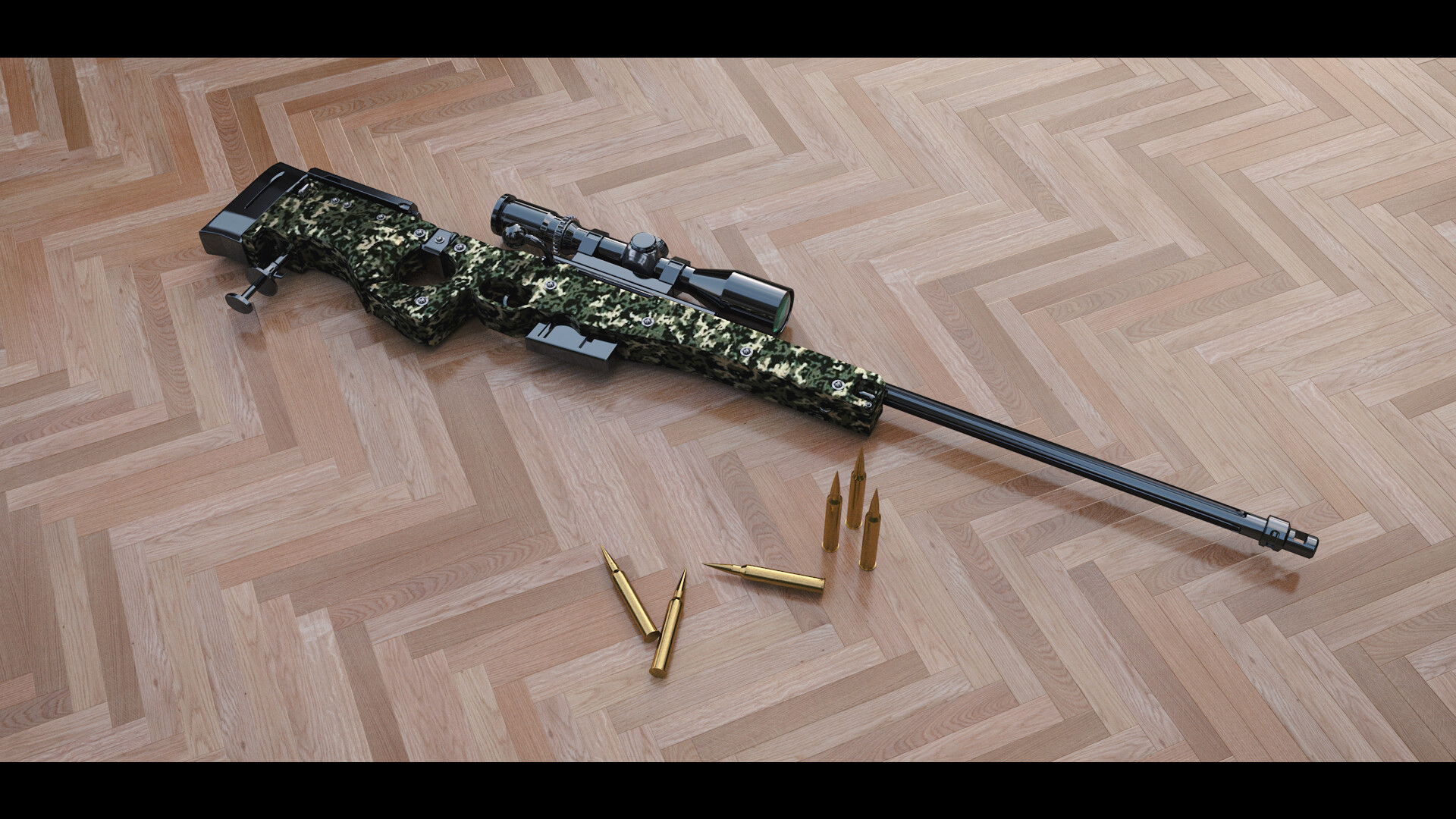 ArtStation - AWM Sniper