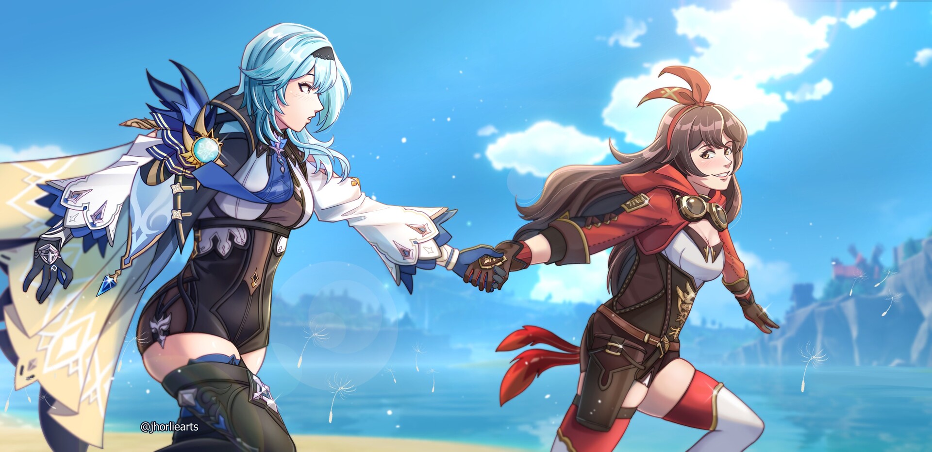 ArtStation - Eula and Amber