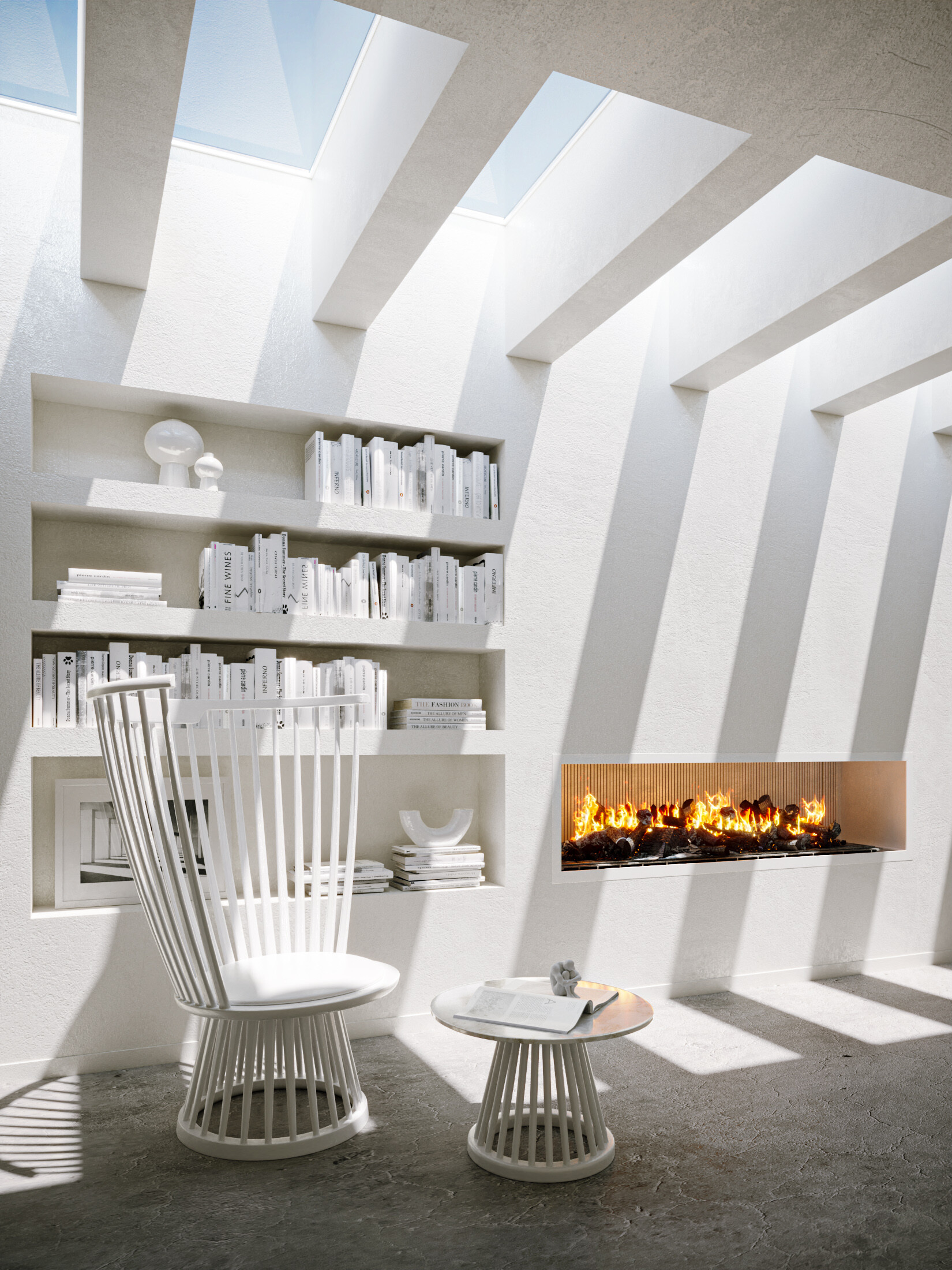 ArtStation - white room。