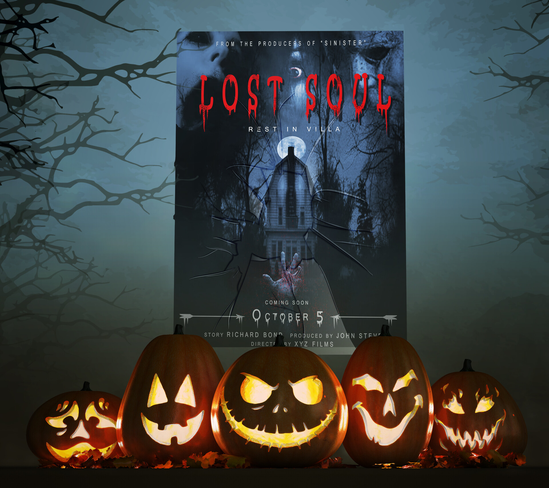 ArtStation - Horror Movie Poster