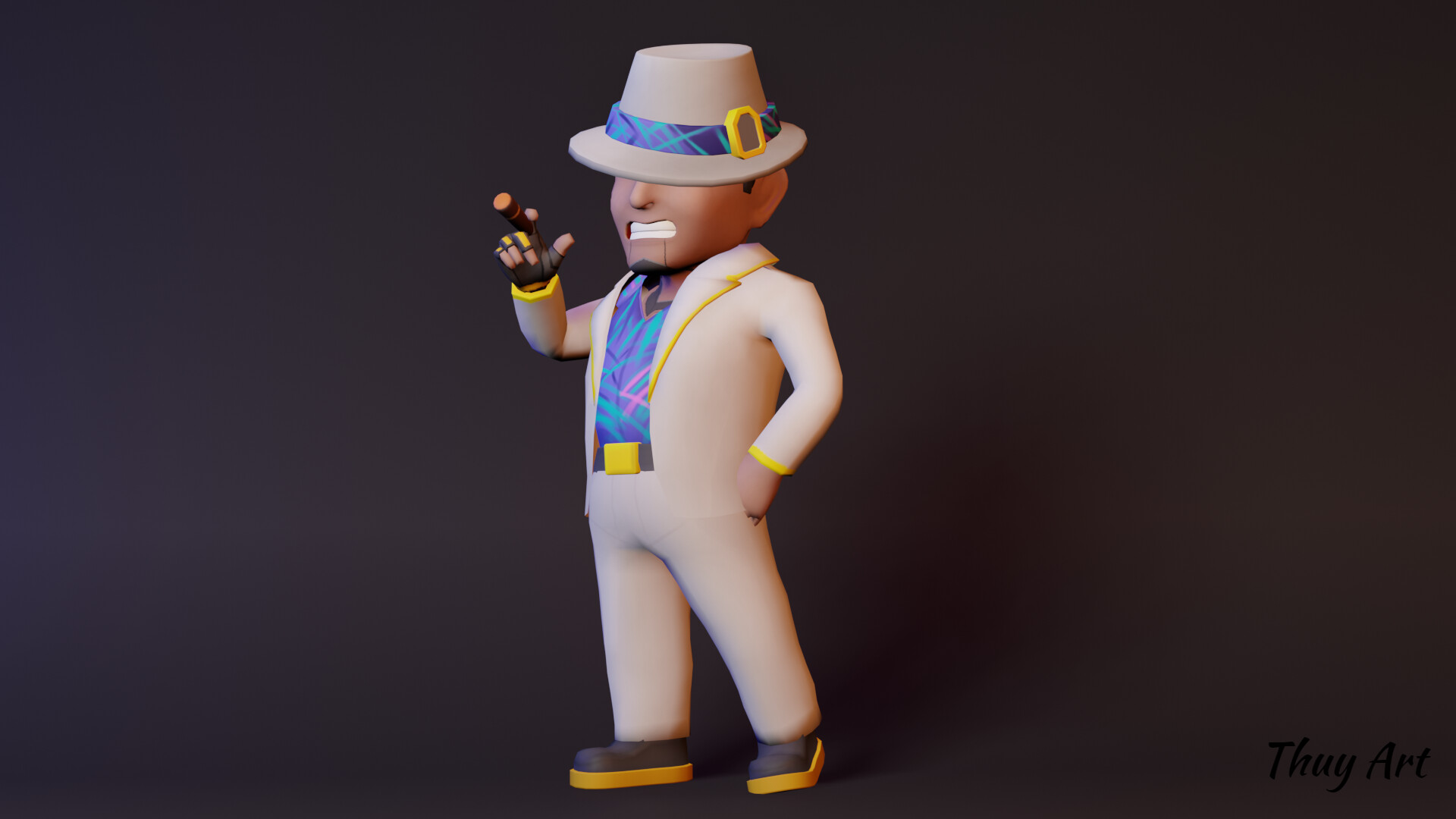 ArtStation - gangster chibi